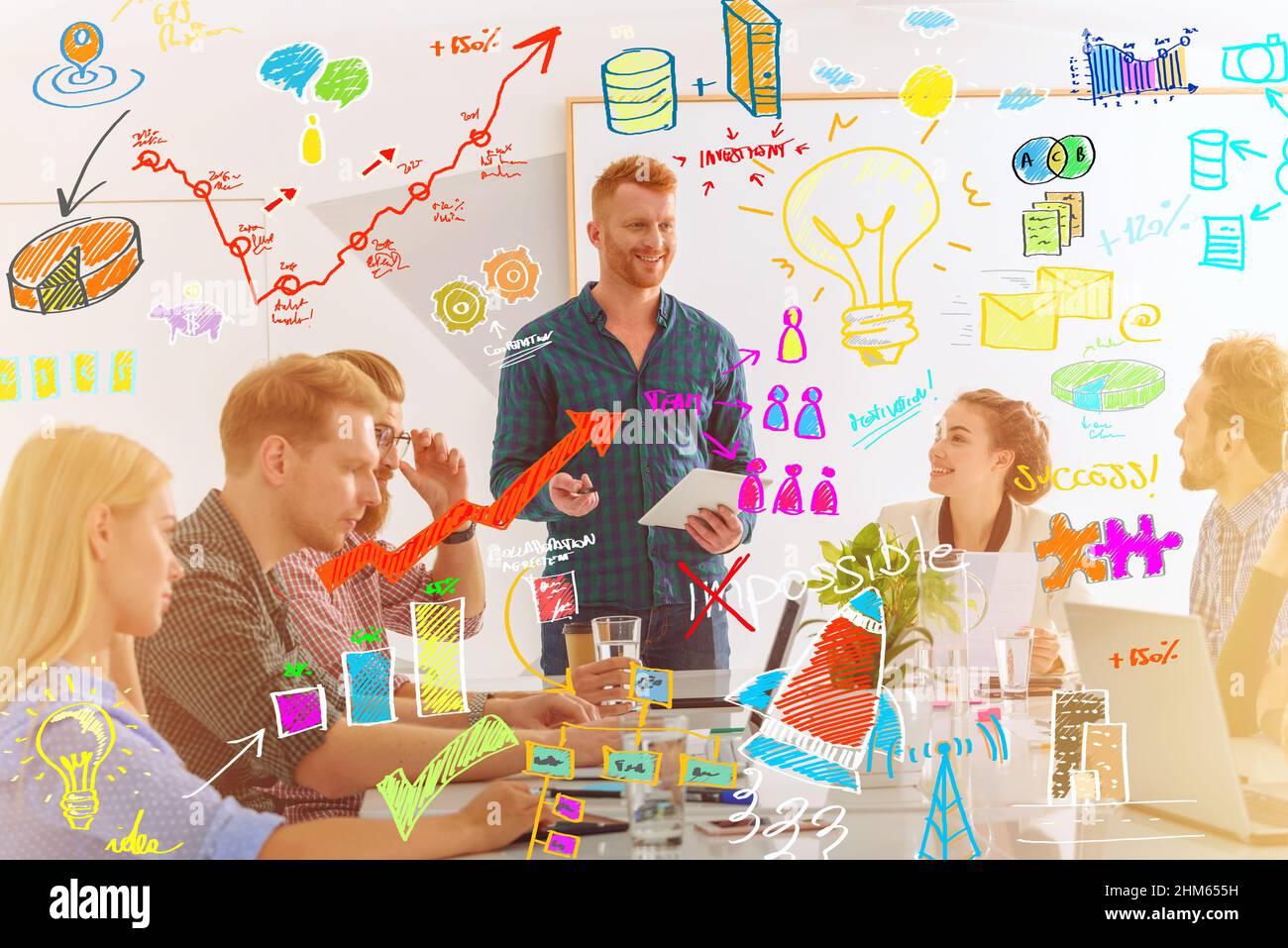 Teamwork projects hi-res stock photography and images - Alamy