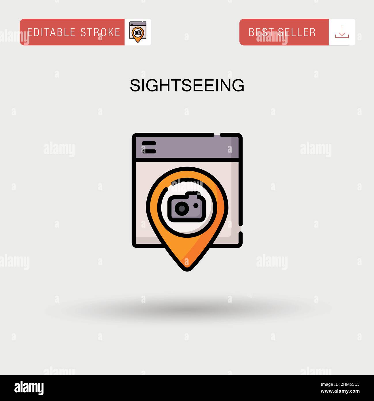 Town tourist map Stock Vector Images - Alamy