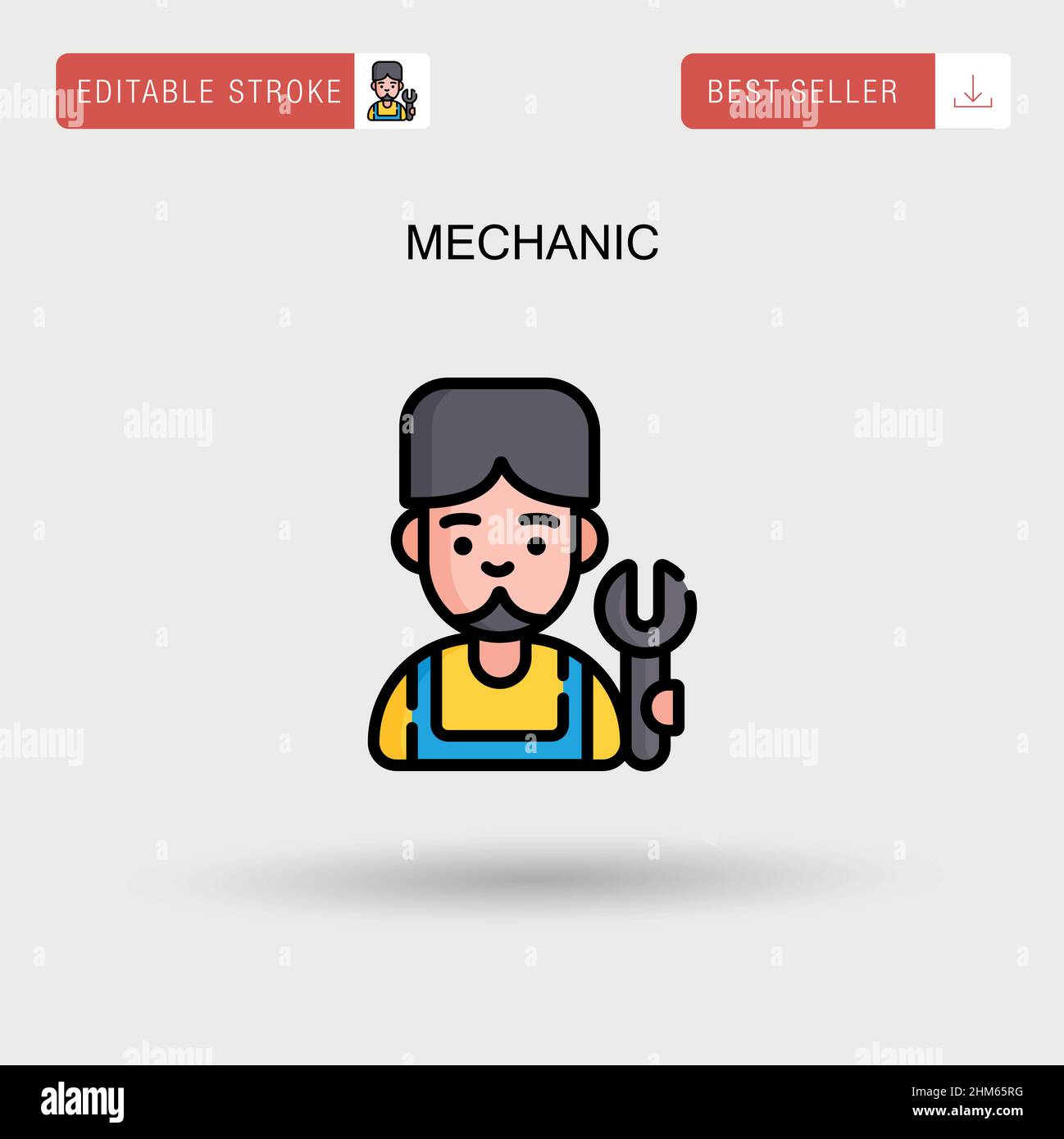 Mechanic icon hi-res stock photography and images - Alamy