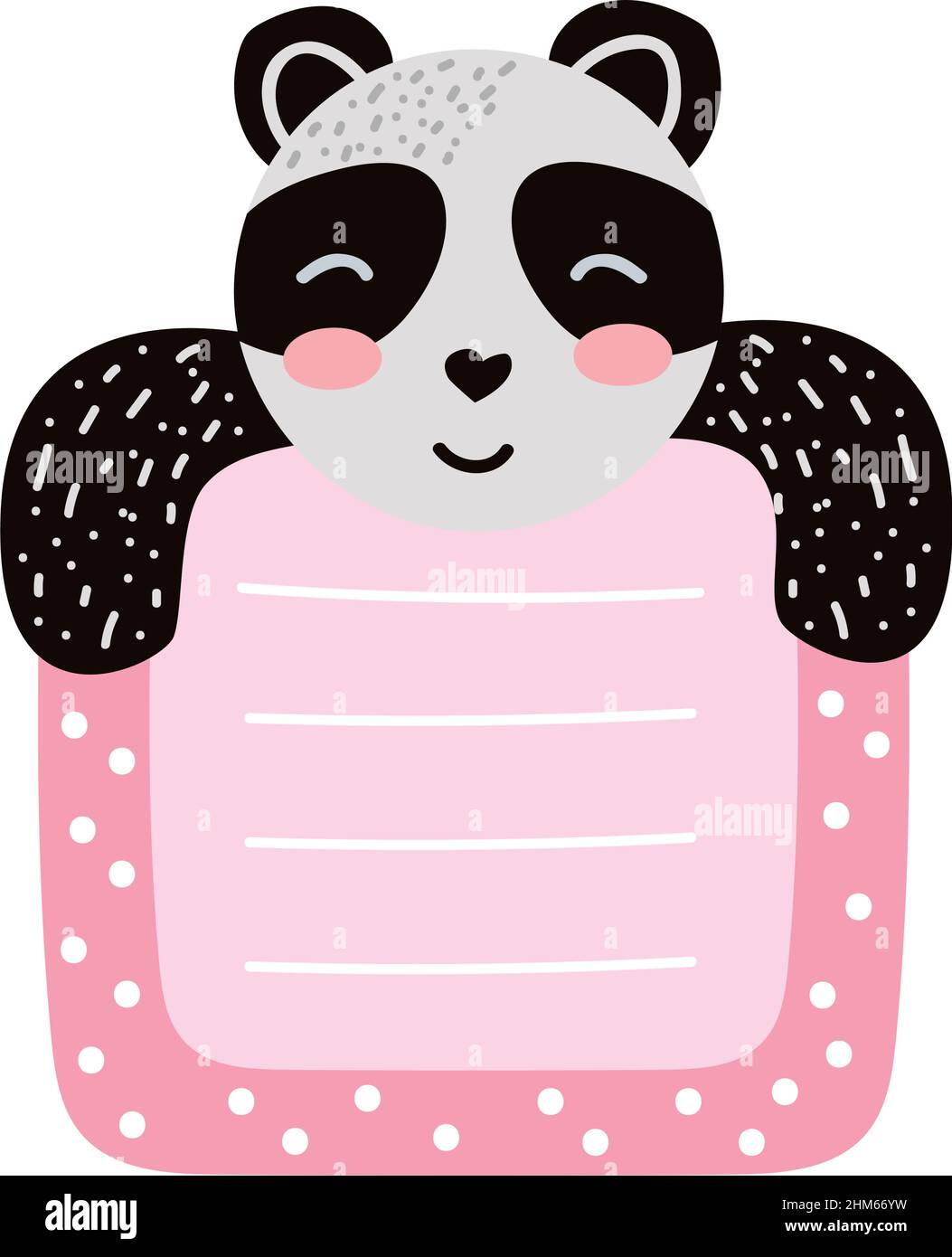 panda note planner character icon Stock Vector Image & Art - Alamy