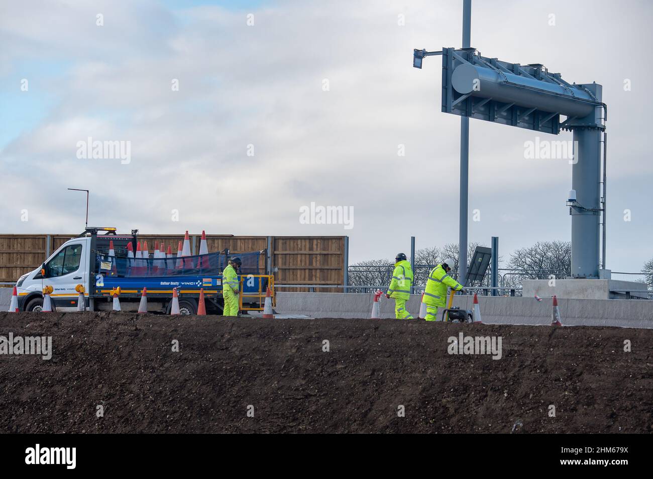 Dorney Reach, Buckinghamshire, UK. 6th February, 2022. A huge new ...