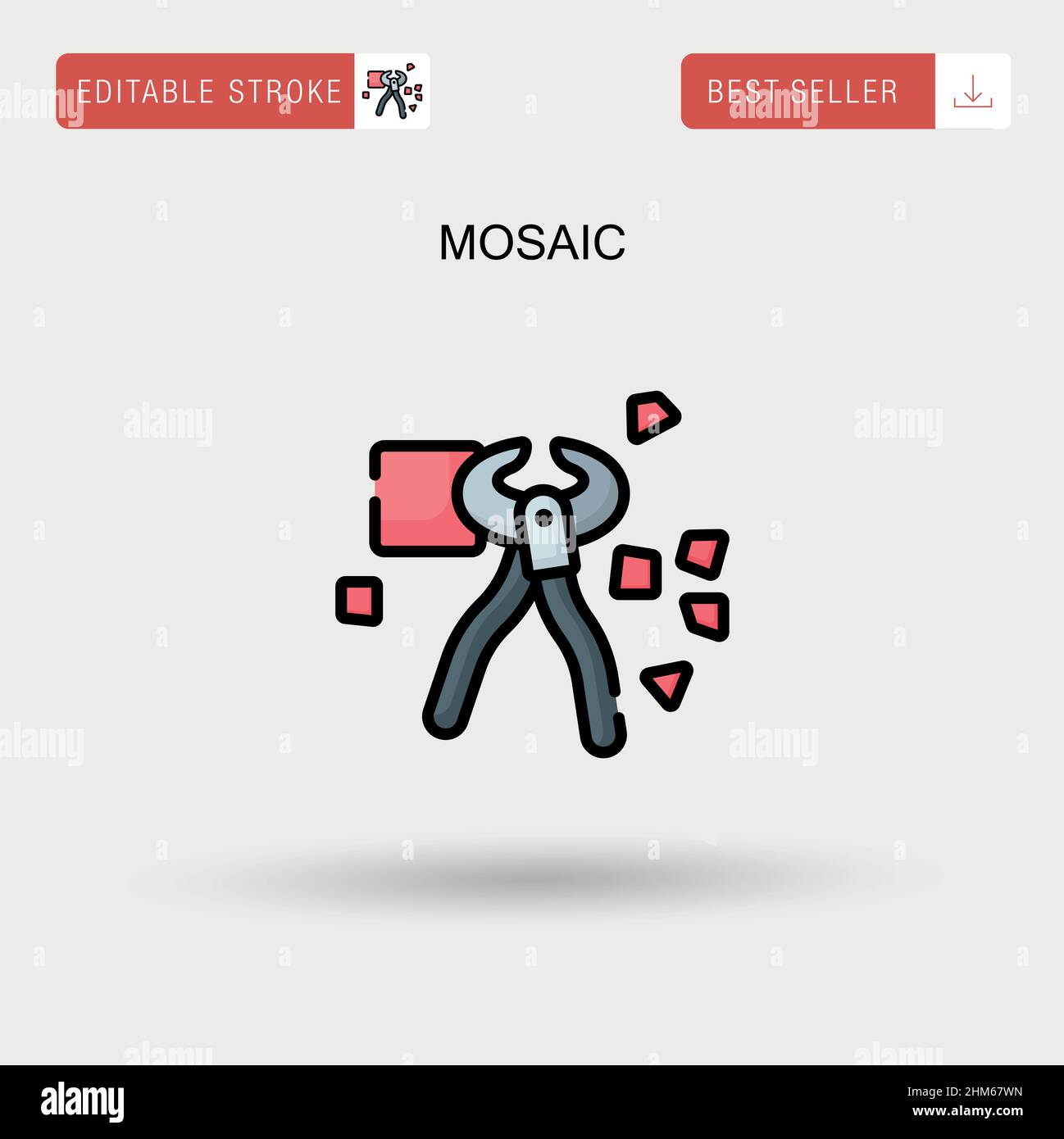 Collection mosaic Stock Vector Images - Alamy