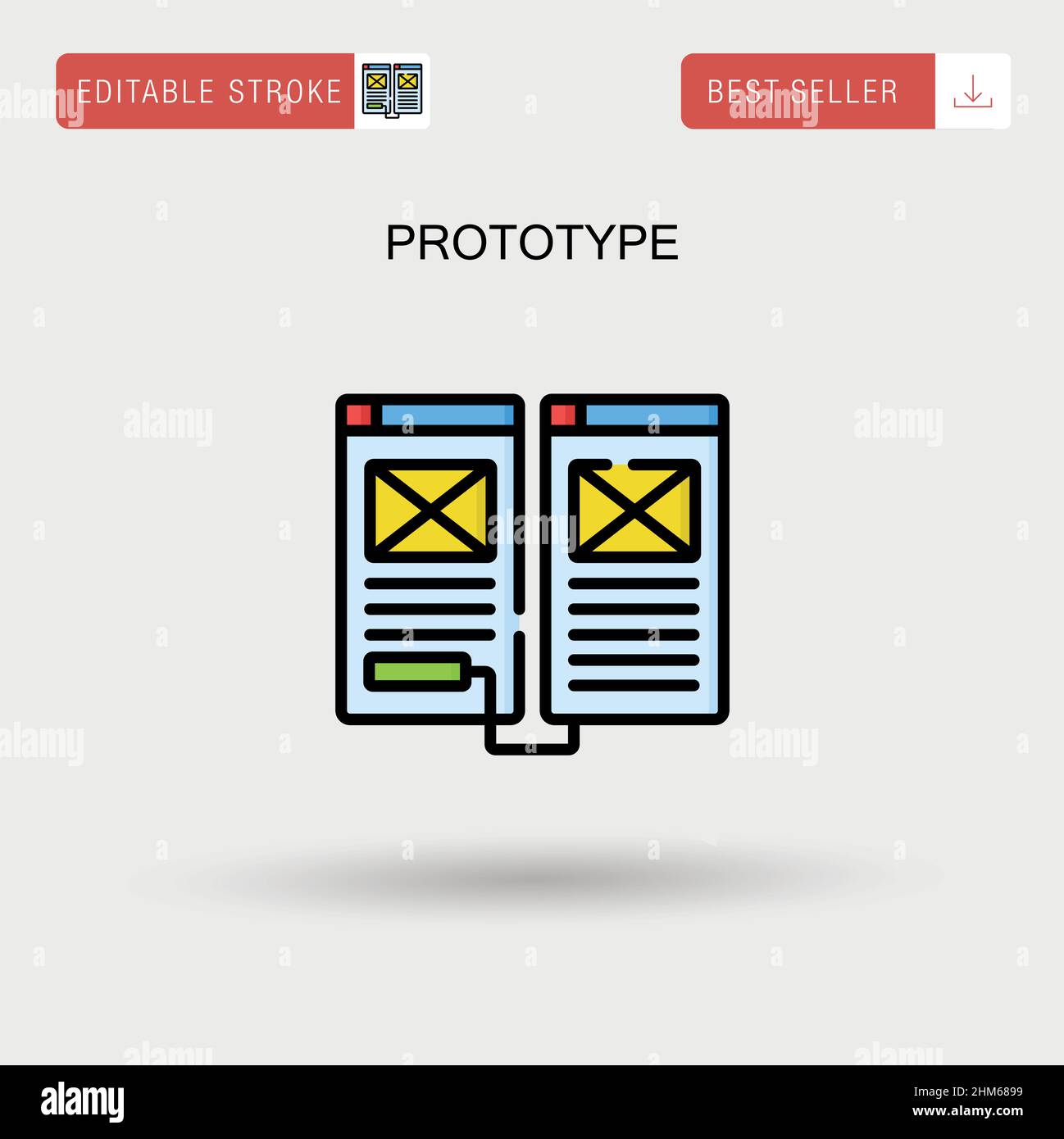 Prototype icon hi-res stock photography and images - Alamy