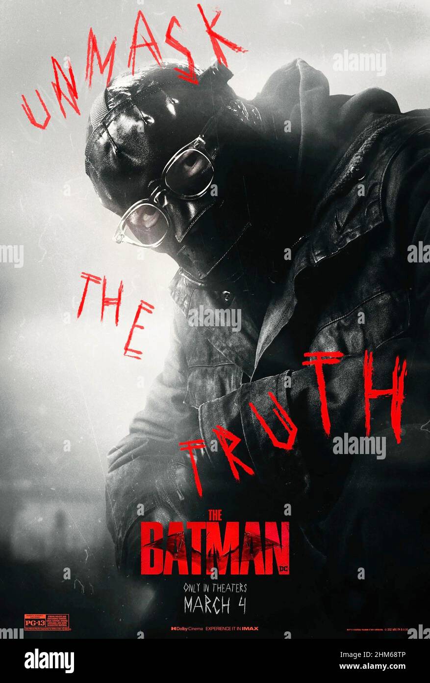 THE BATMAN, US character poster, Paul Dano as Edward Nashton / The ...