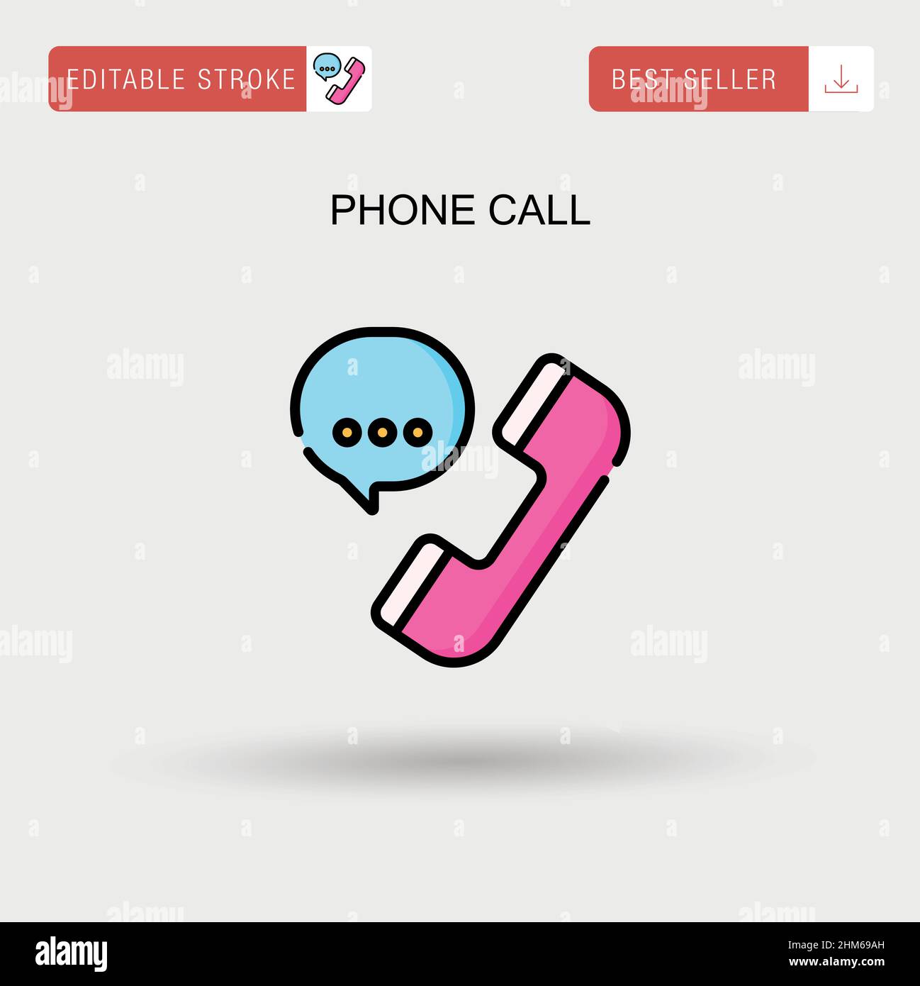 Old lady mobile phone Stock Vector Images - Alamy