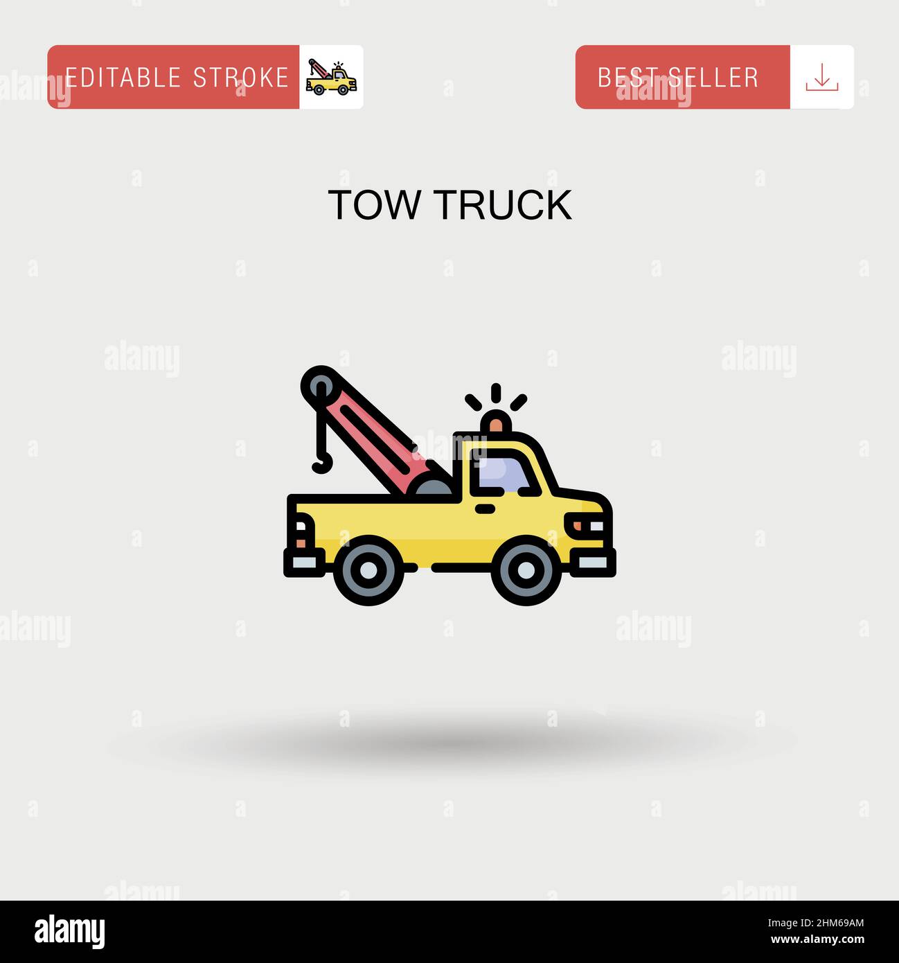 Breakdown truck Stock Vector Images - Alamy