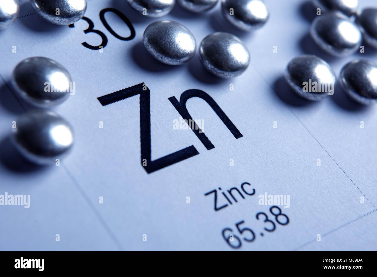 Element zinc hi-res stock photography and images - Alamy