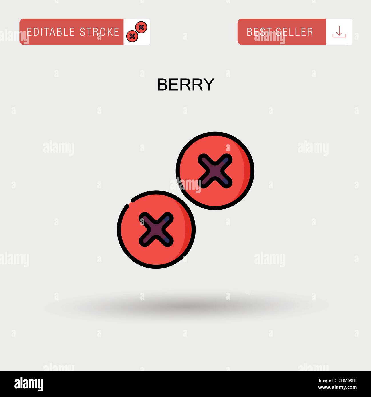 Mix berry Stock Vector Images - Alamy