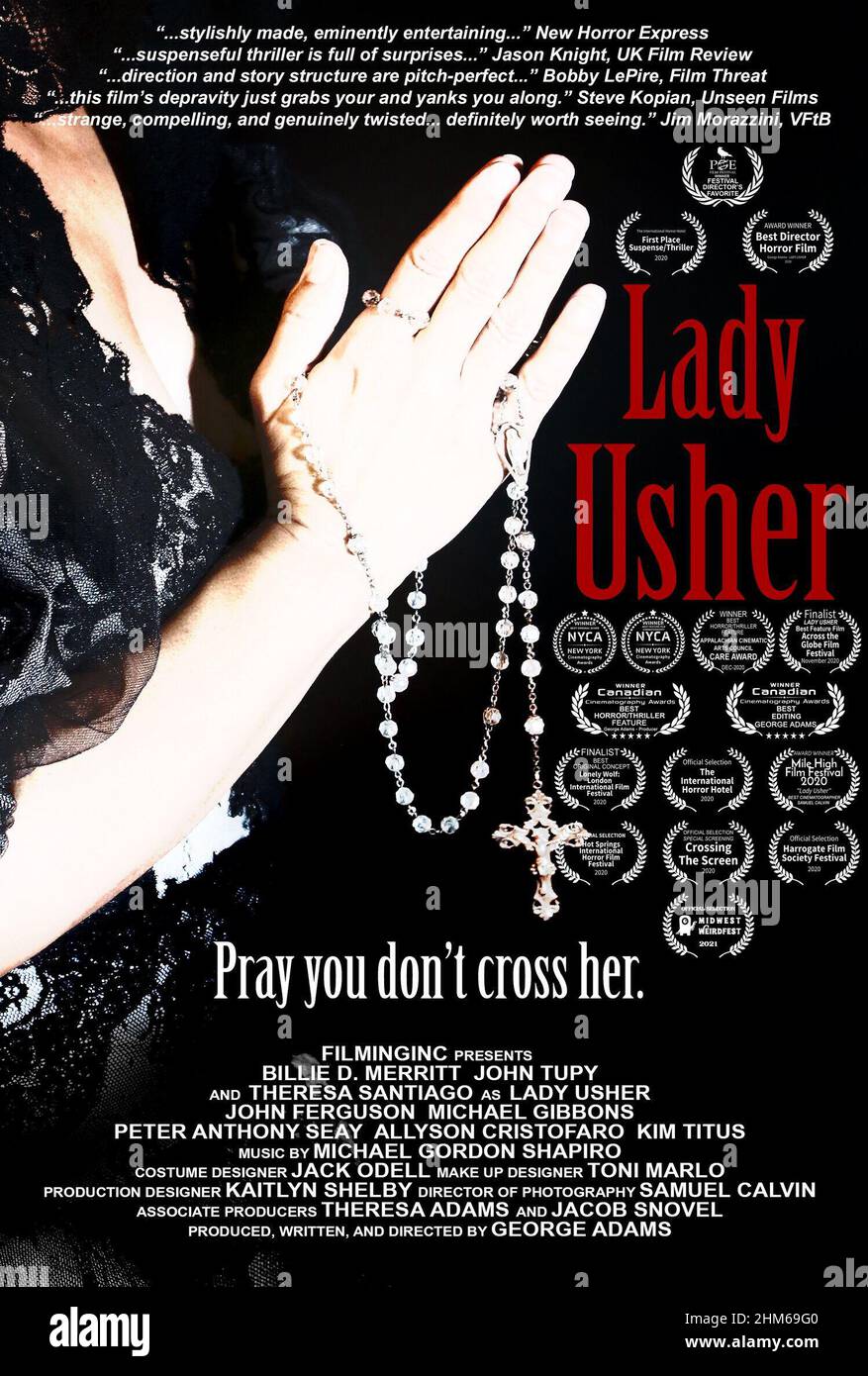 LADY USHER, poster, 2020. © Indican Pictures /Courtesy Everett ...