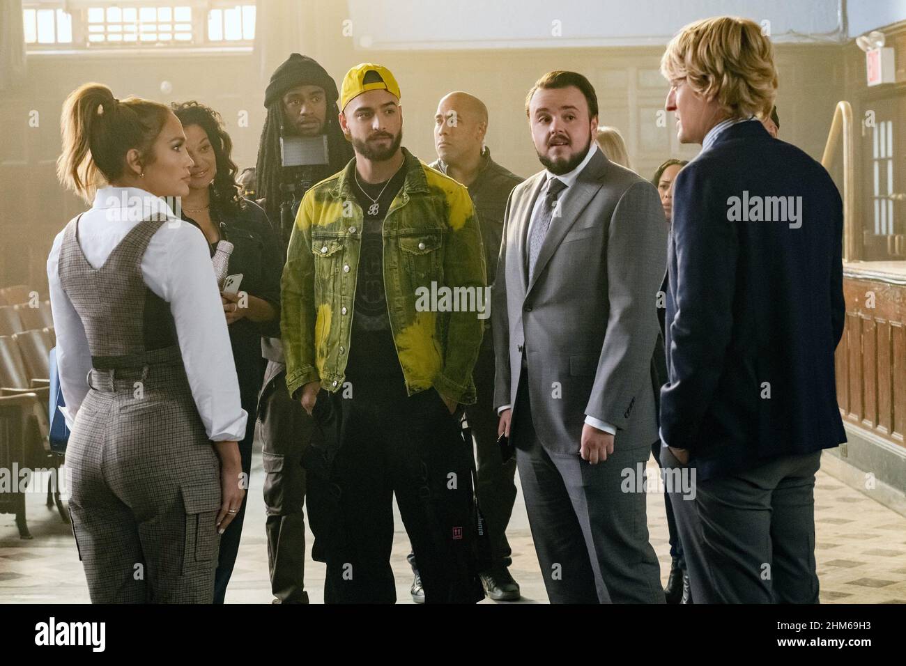 MARRY ME, from left: Jennifer Lopez, Michelle Buteau, Khalil Middleton ...