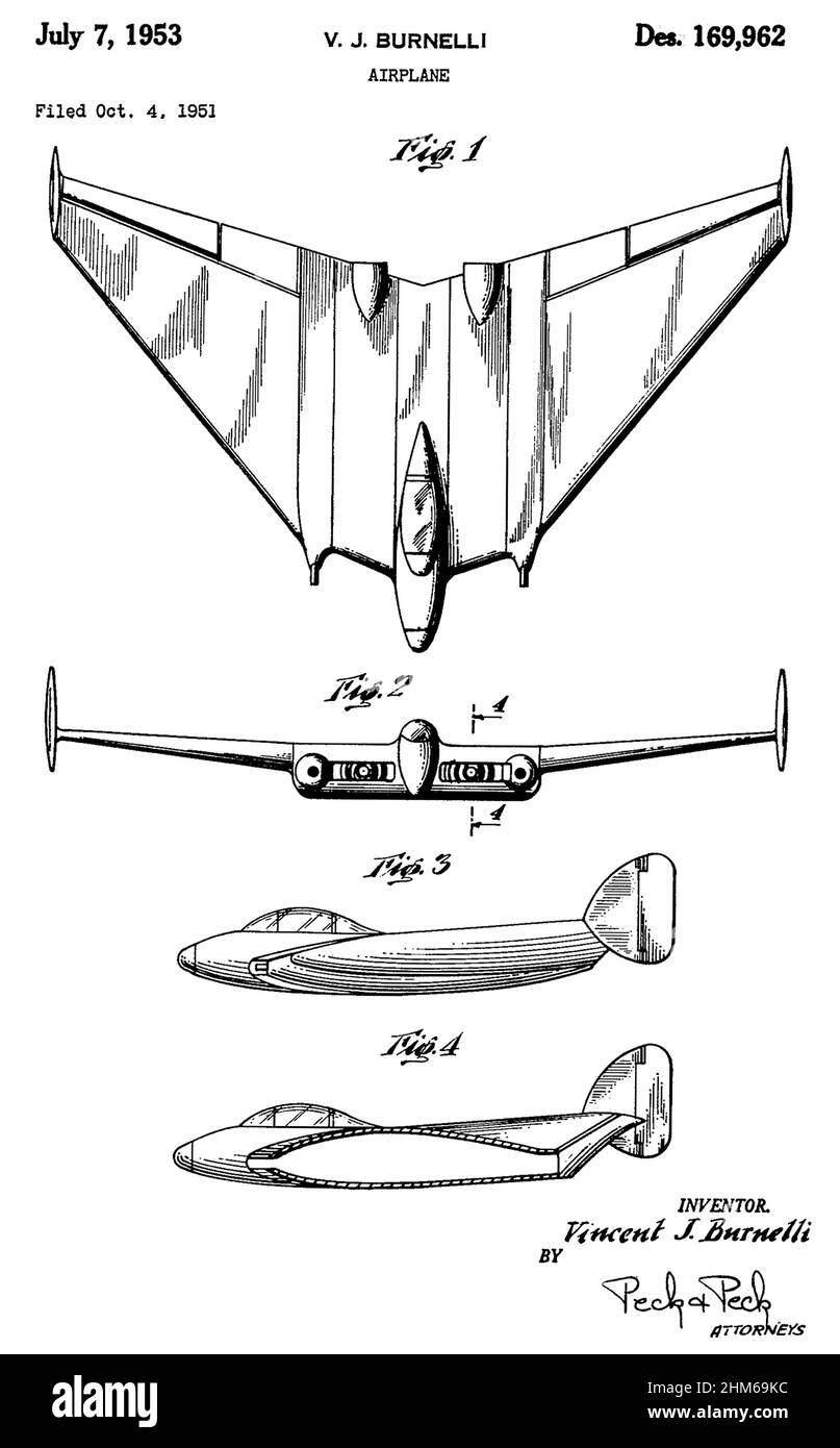 Airplane patent art hi-res stock photography and images - Alamy