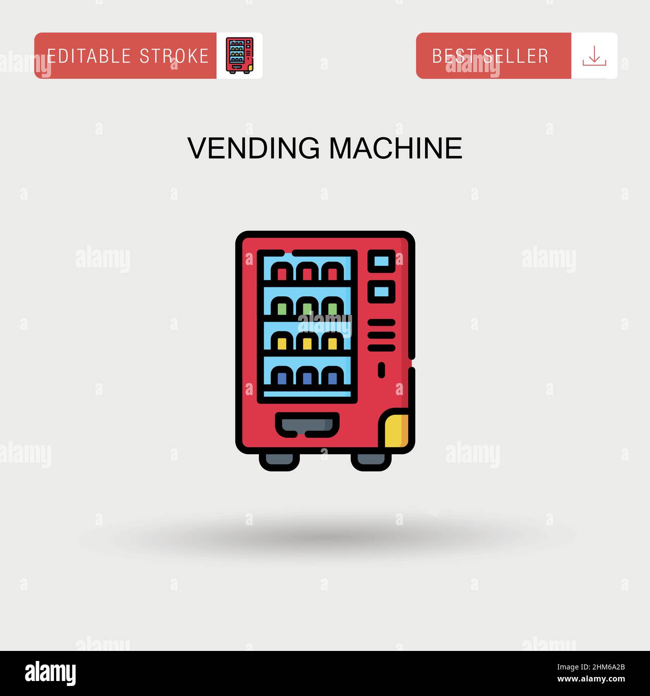 Vending machine purchase Stock Vector Images - Alamy