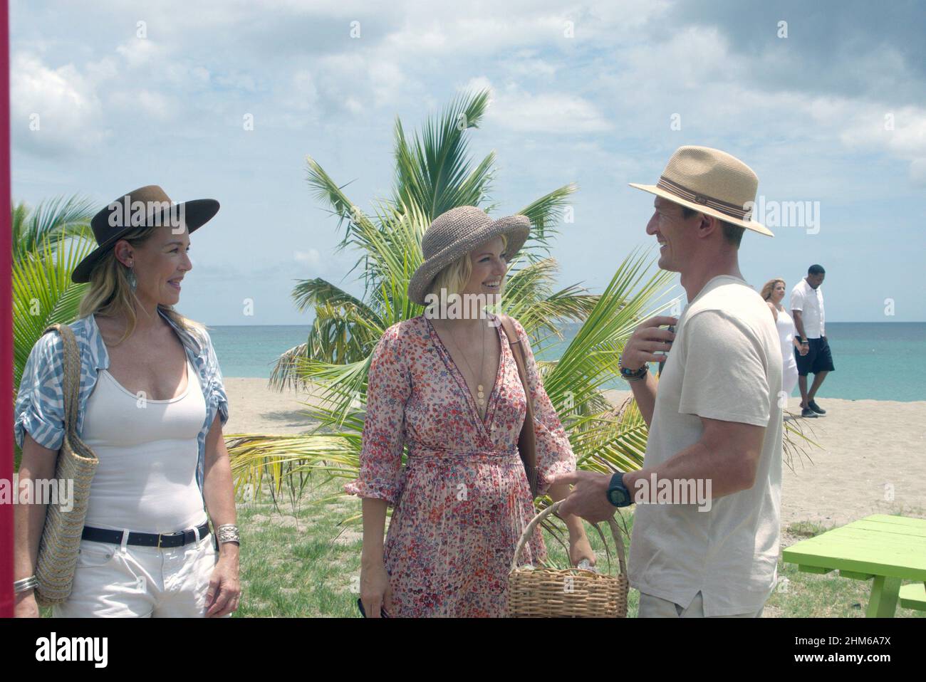 A WEEK IN PARADISE, from left: Connie Nielsen, Malin Akerman, Philip ...