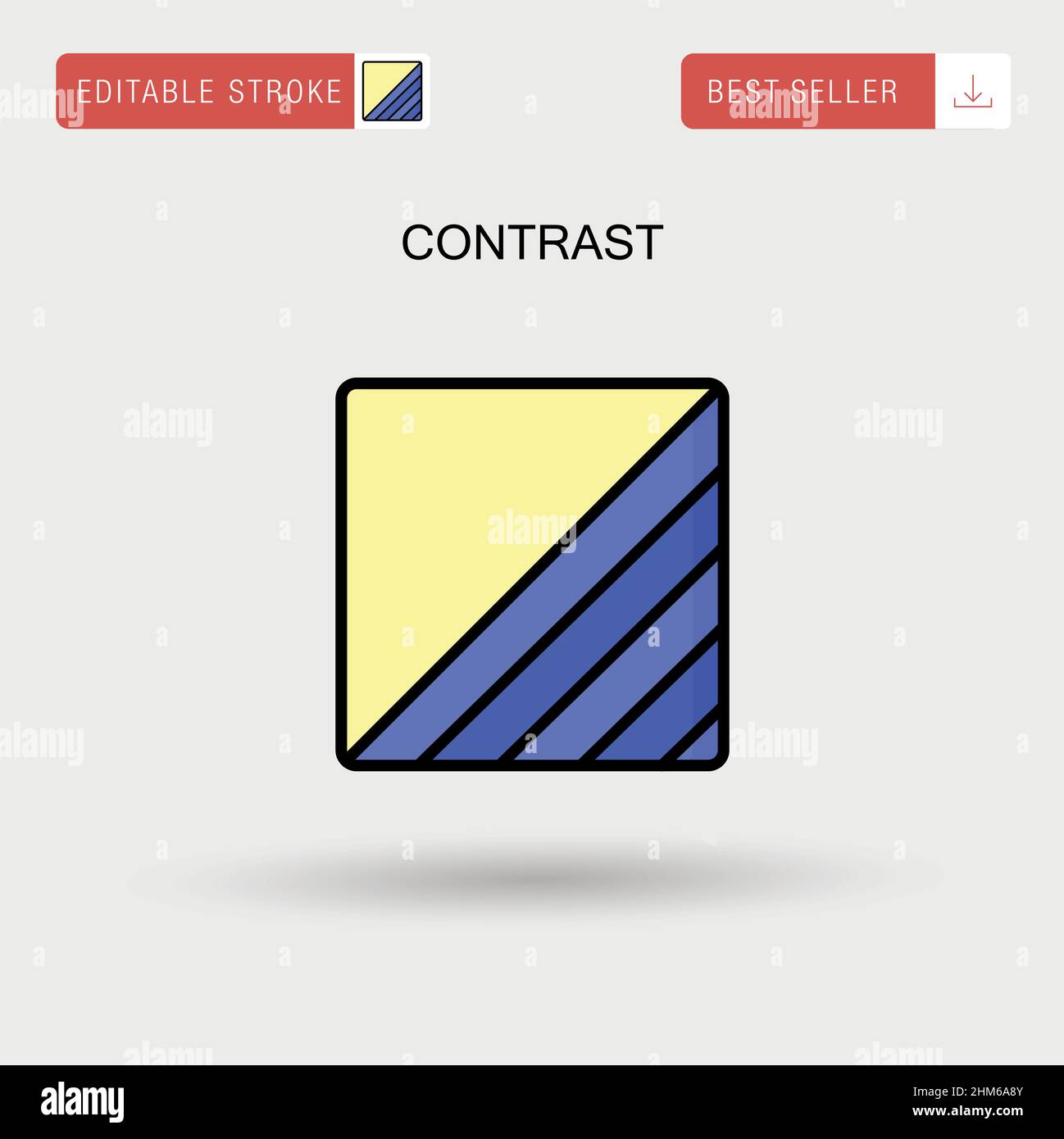 Contrast shadow Stock Vector Images - Alamy