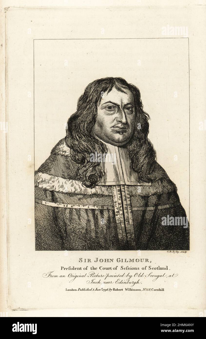 Scotland judge robe hi-res stock photography and images - Alamy