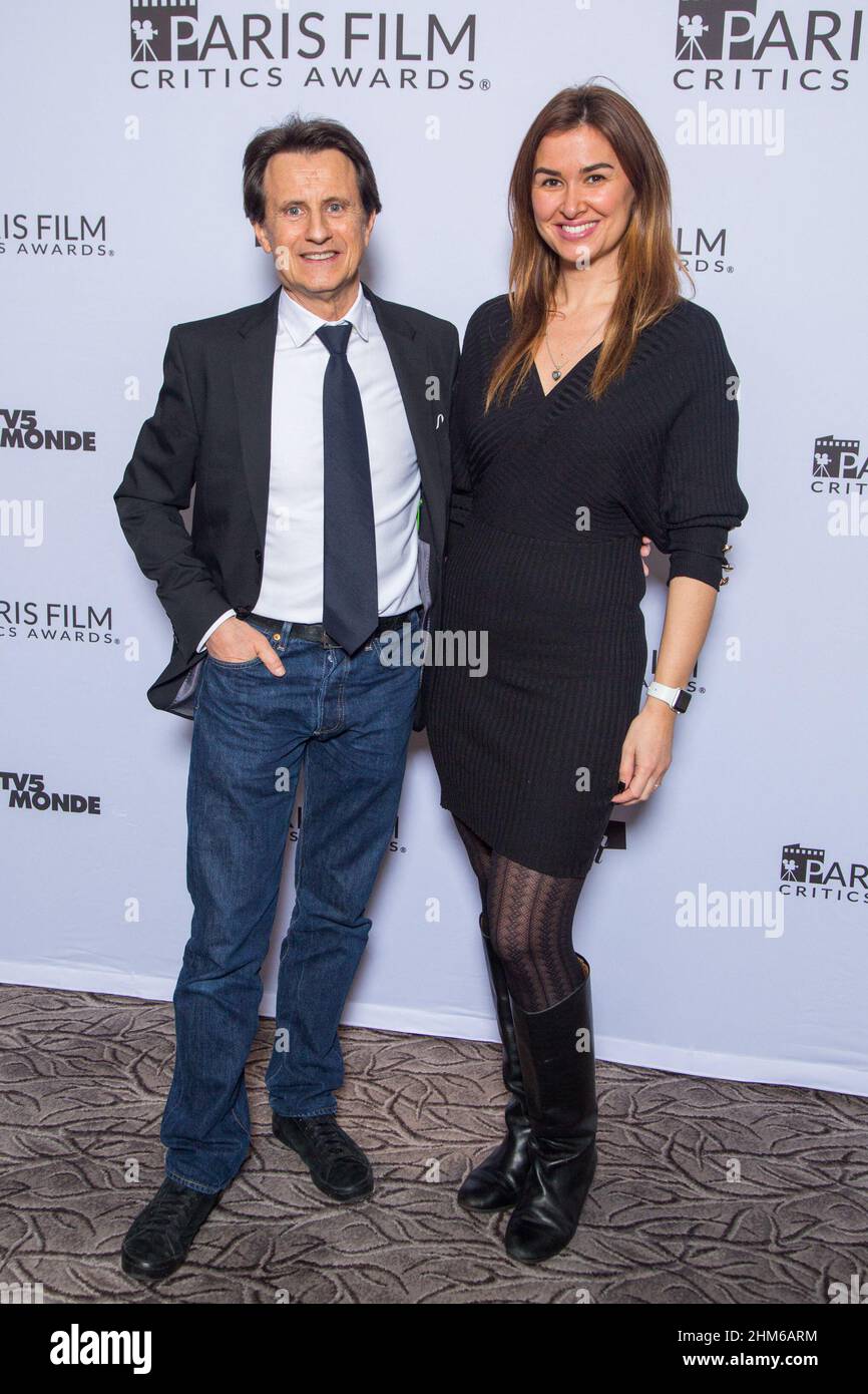 Vincent Perrot and Virginie Perrot attends the photocall of the First ...