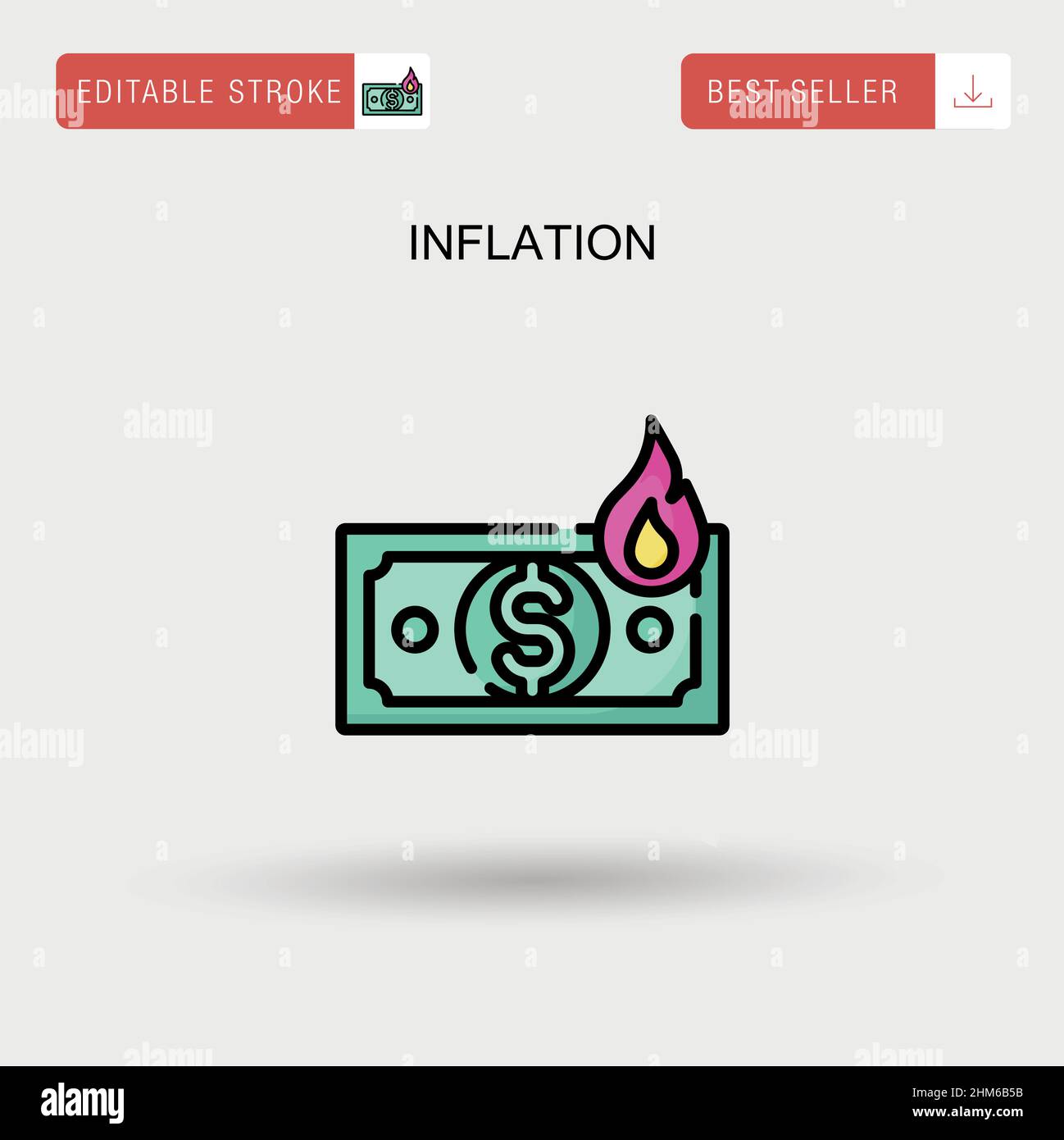 Consumer price inflation Stock Vector Images - Alamy