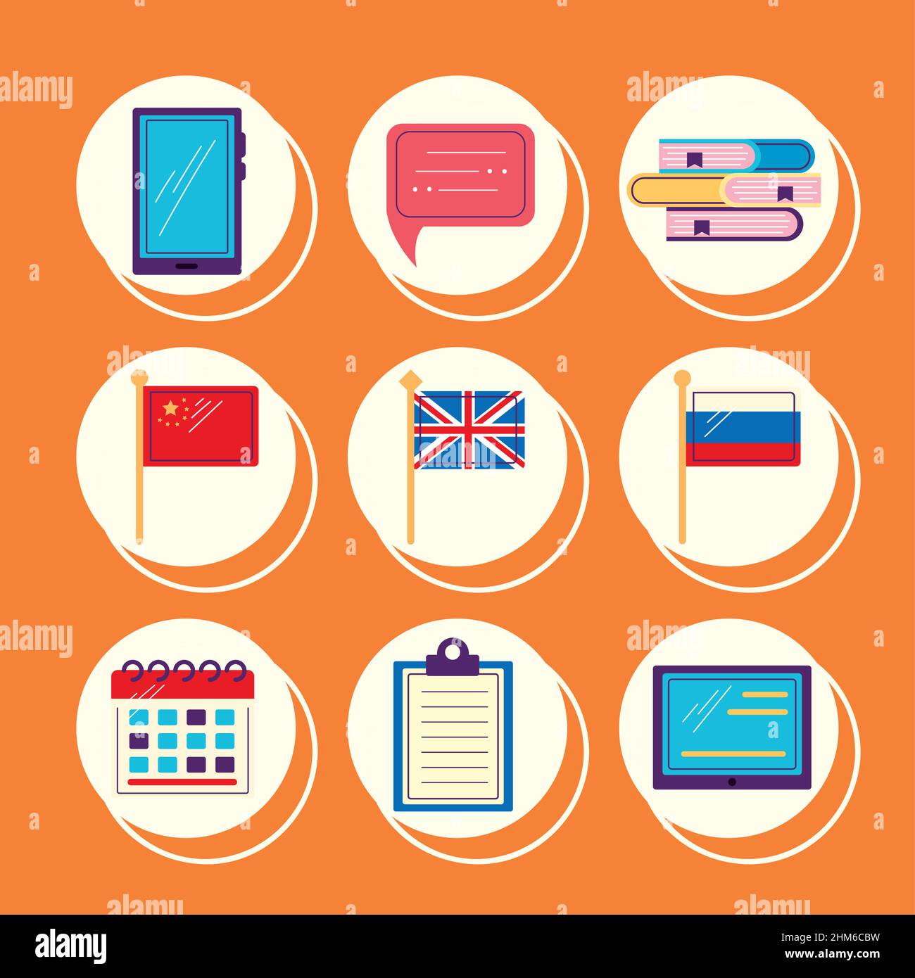 Lenguage Stock Vector Images - Alamy