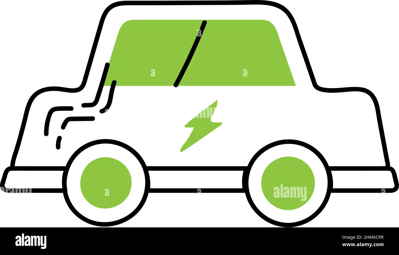 Car leafs ecology Stock Vector Images - Alamy