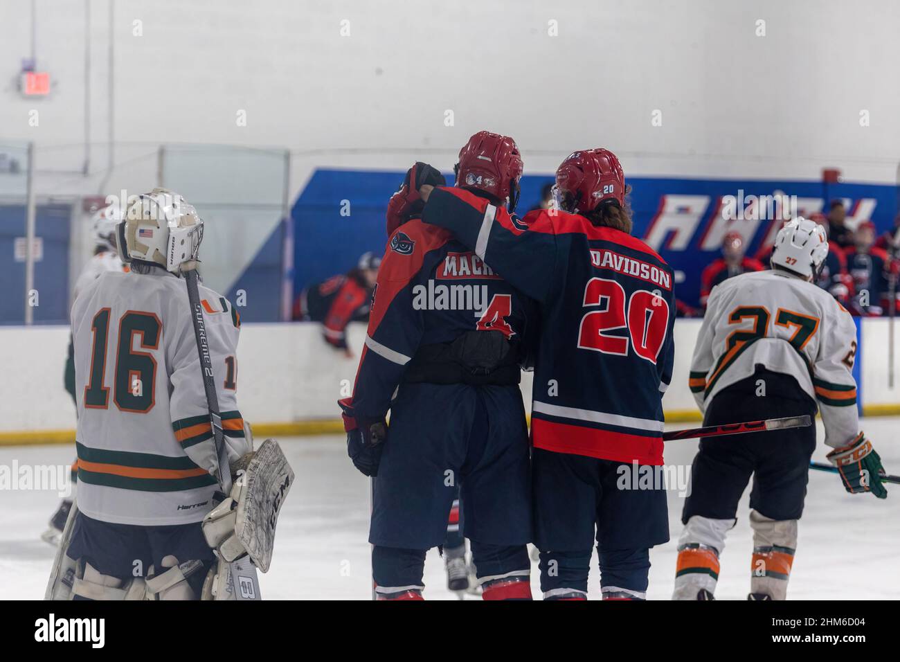 4 Justin Machovina Defense, 20 Myles Davidson Forward, 16MG Robert ...