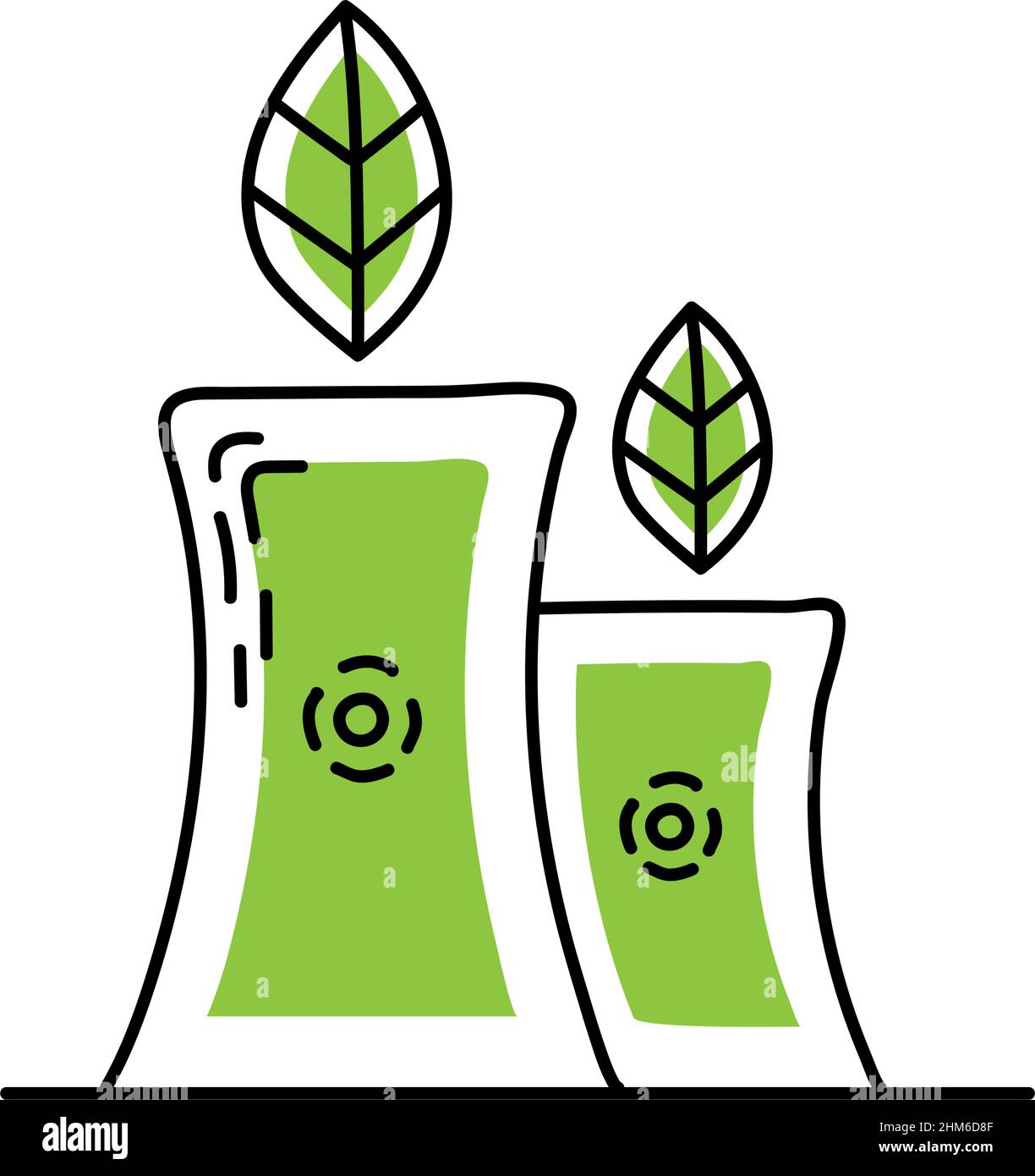 ecology chimney plant production icon Stock Vector Image & Art - Alamy