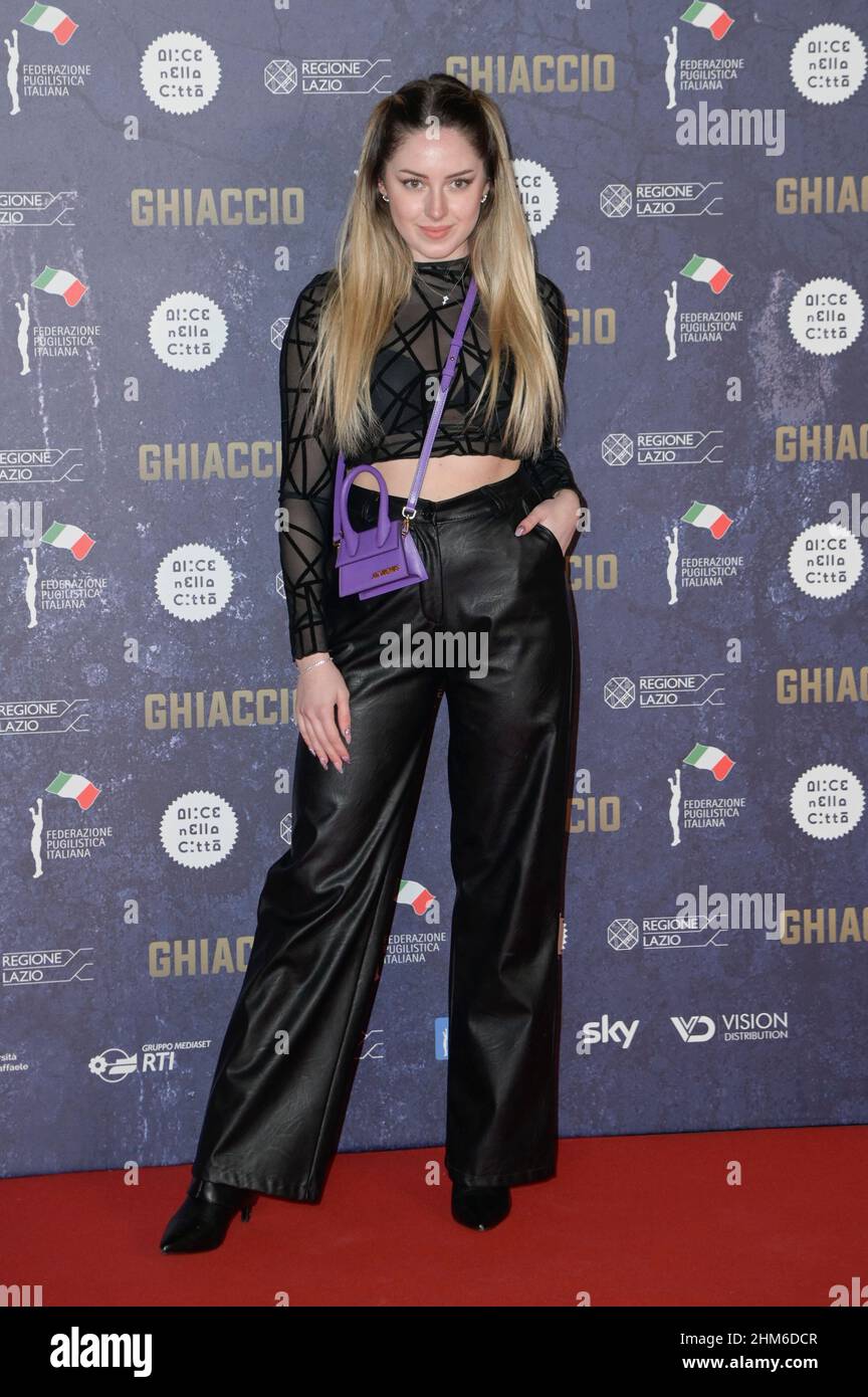 Alessandra Rametta attends the red carpet of the movie Ghiaccio at The ...