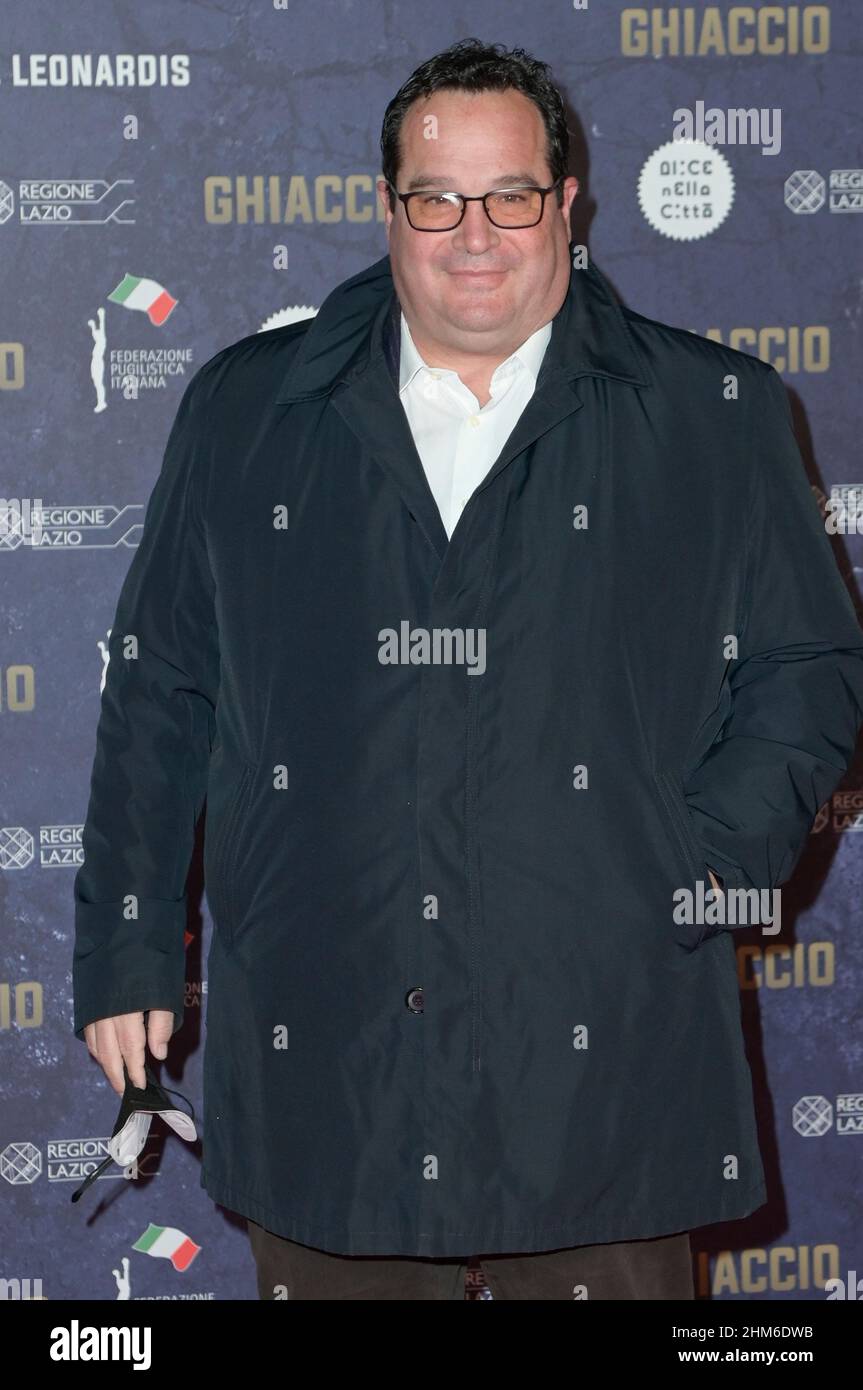 Claudio Durigon attends the red carpet of the movie Ghiaccio at The ...