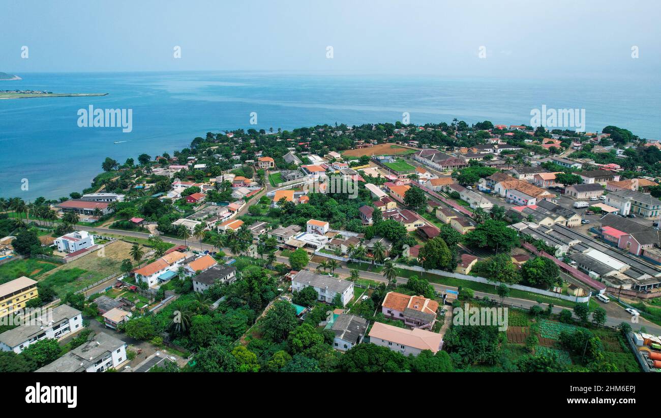 The republic of guinea aerial hi-res stock photography and images - Alamy