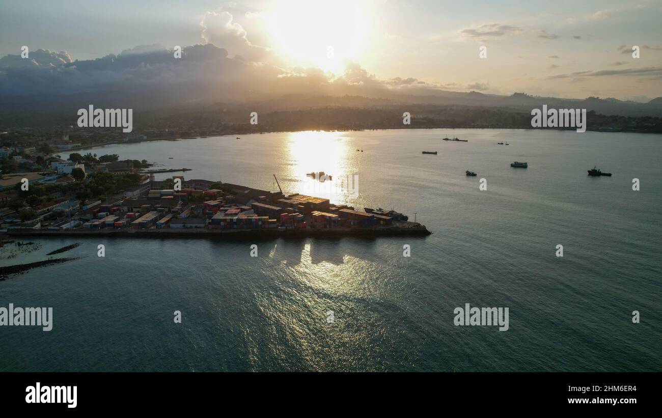 The republic of guinea aerial hi-res stock photography and images - Alamy