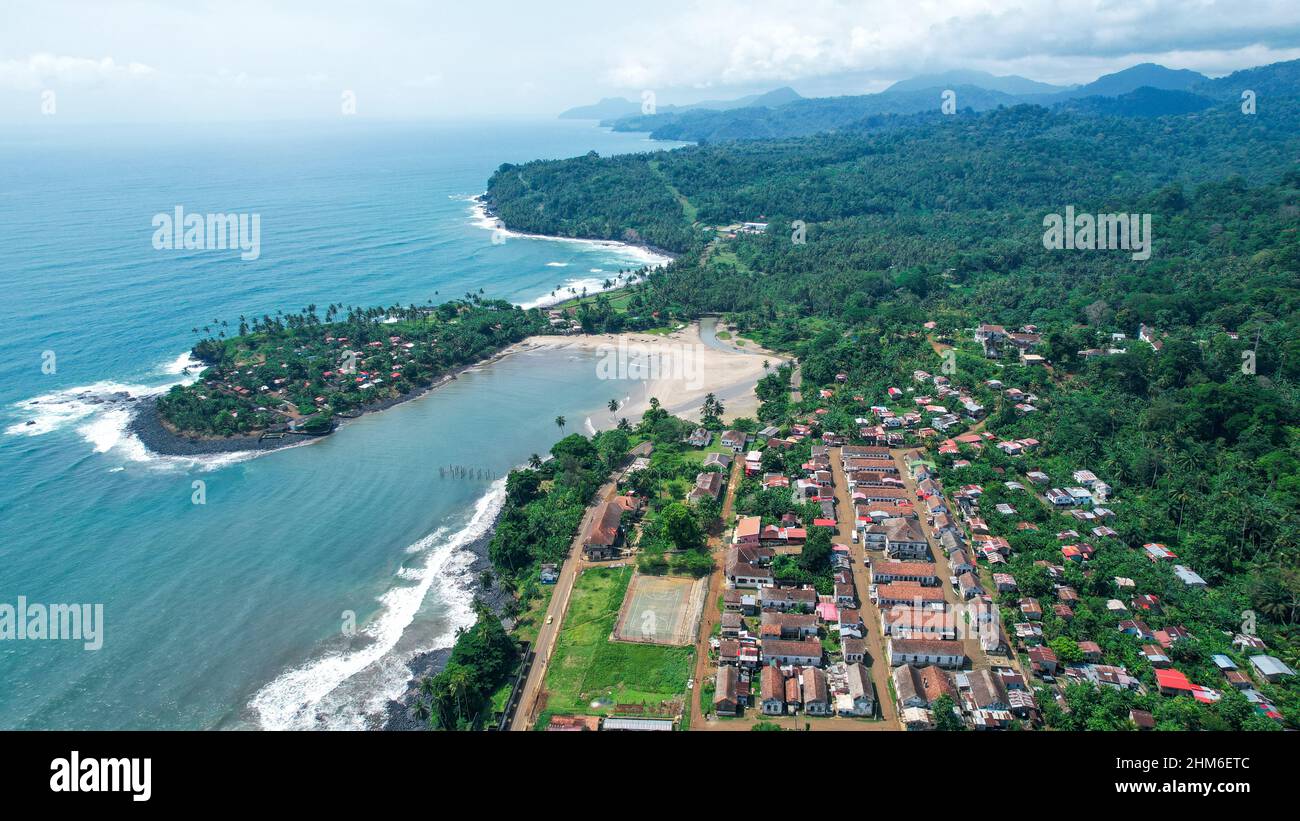 The republic of guinea aerial hi-res stock photography and images - Alamy