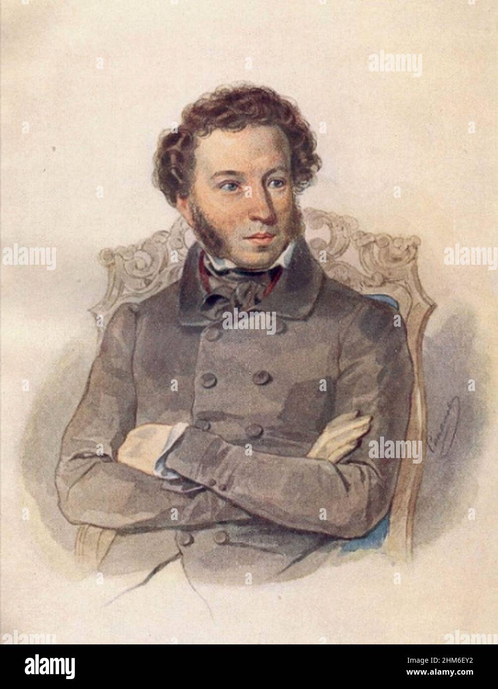 Alexander pushkin hi-res stock photography and images - Alamy
