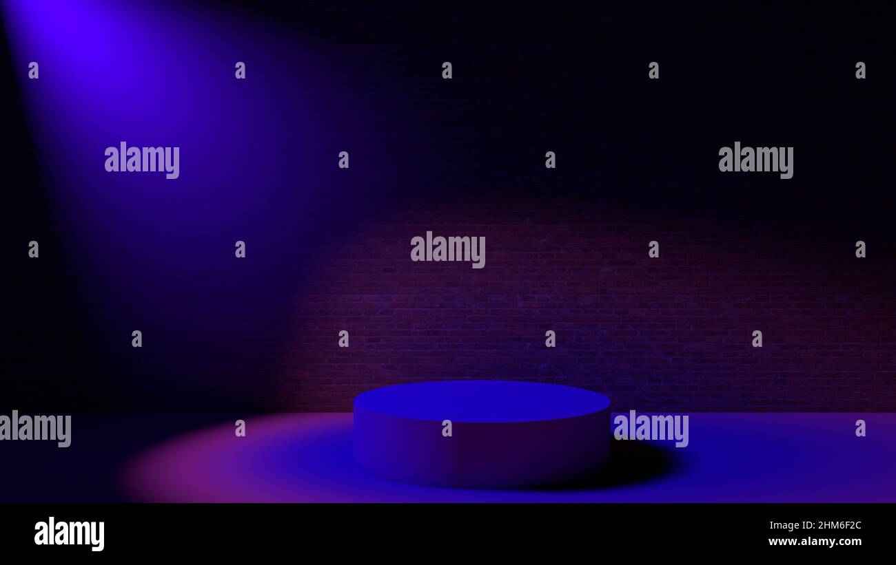 3d background from spotlight light beam Stock Photo - Alamy