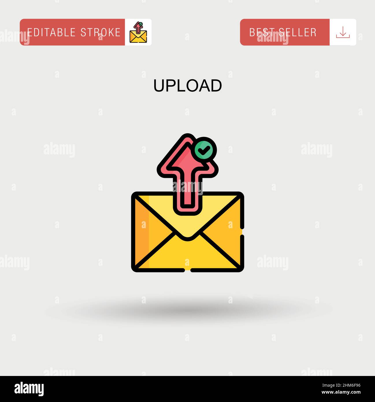 Cloud uploading icon data transfer Stock Vector Images - Alamy