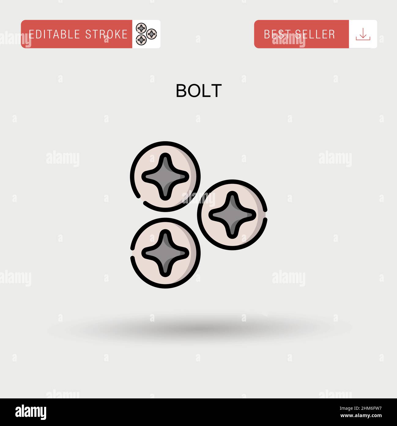 Lightning icon vector symbol Stock Vector Images - Alamy