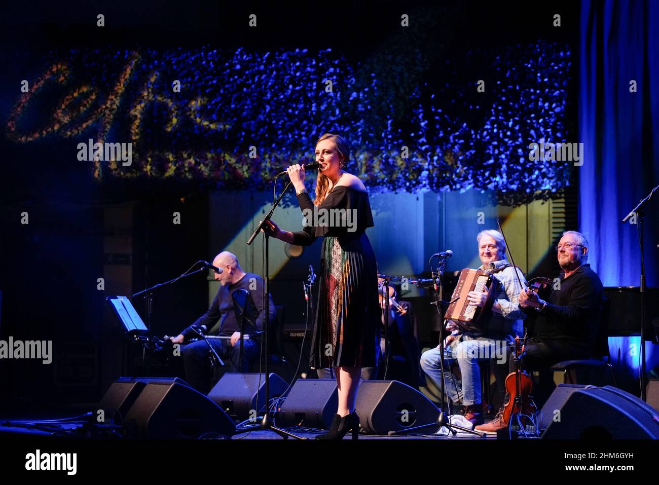 Glasgow Scotland, 6th February 2022. Siobhan Miller, Scottish singer ...