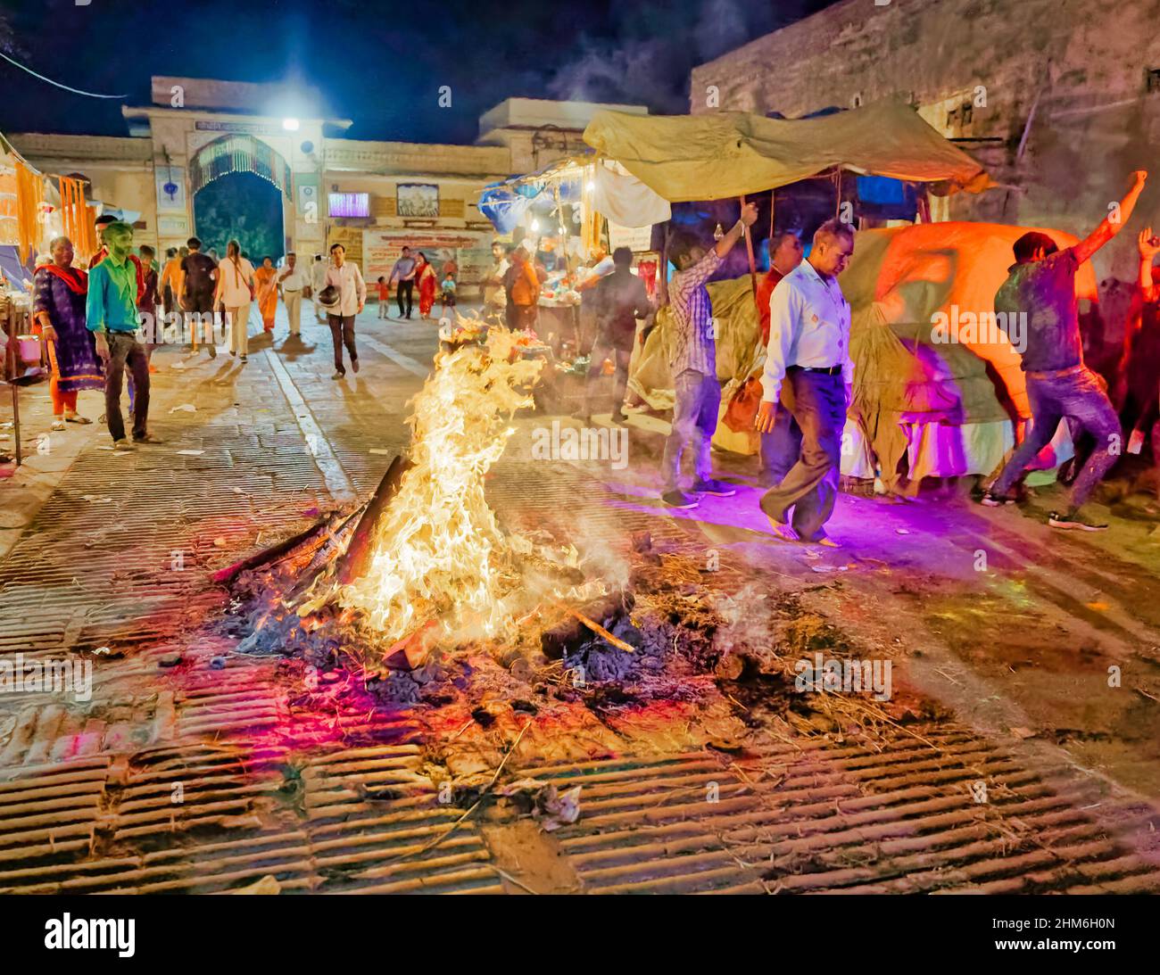 Holi Bonfire