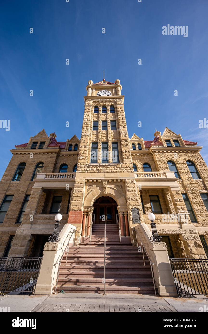 Calgary, Albert a - February 6, 2022: Exterior facade of Calgary's old ...