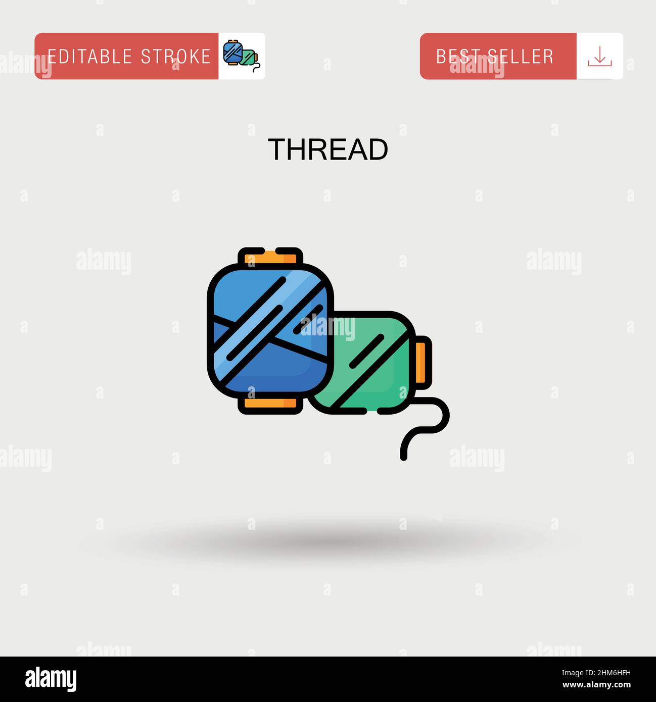 Woman sewing Stock Vector Images - Alamy