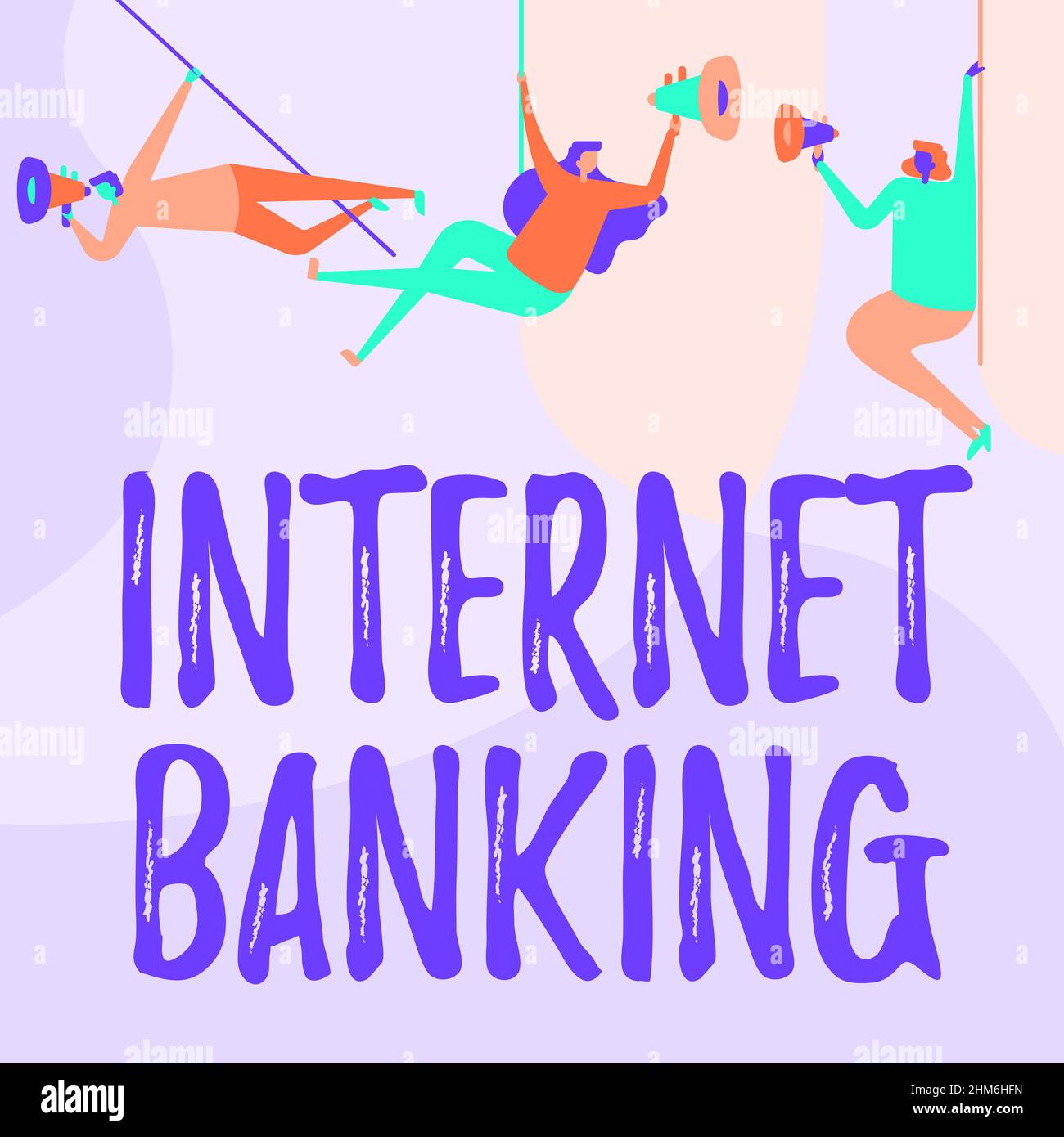 Hand writing sign Internet Banking. Business showcase banking method ...