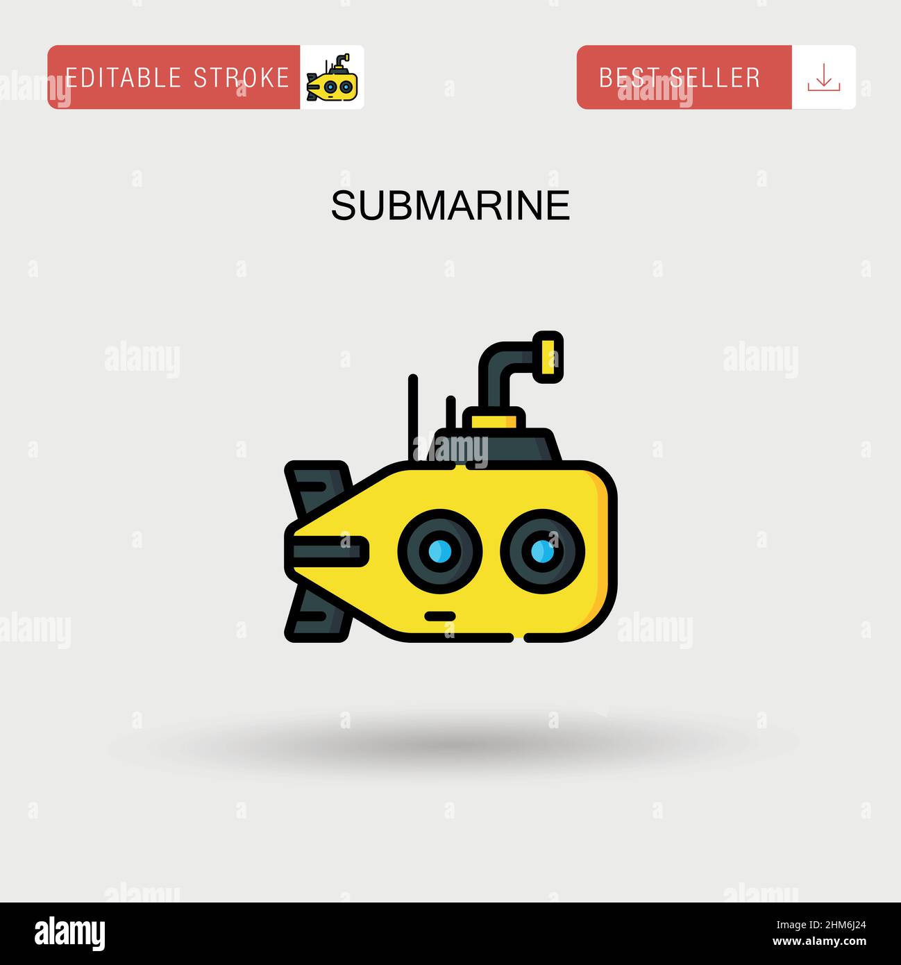 Marine warship icon cartoon Stock Vector Images - Alamy