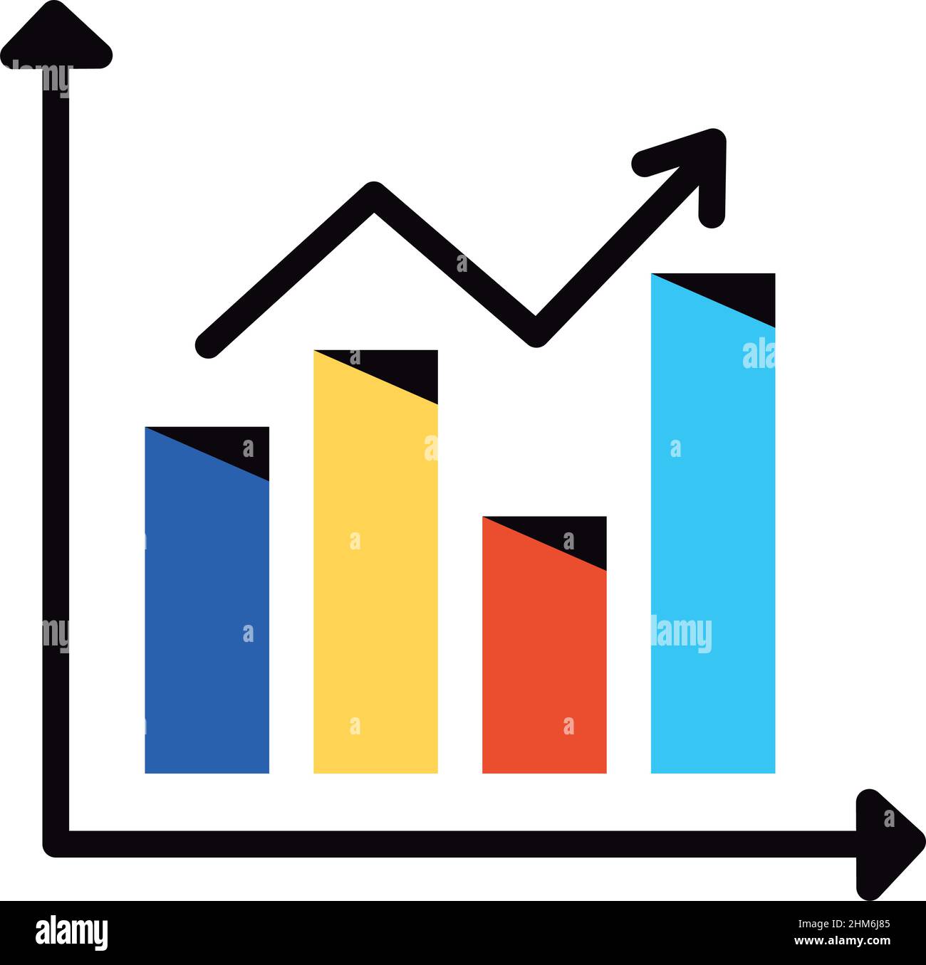 bars statistics infographic isolated icon Stock Vector Image & Art - Alamy