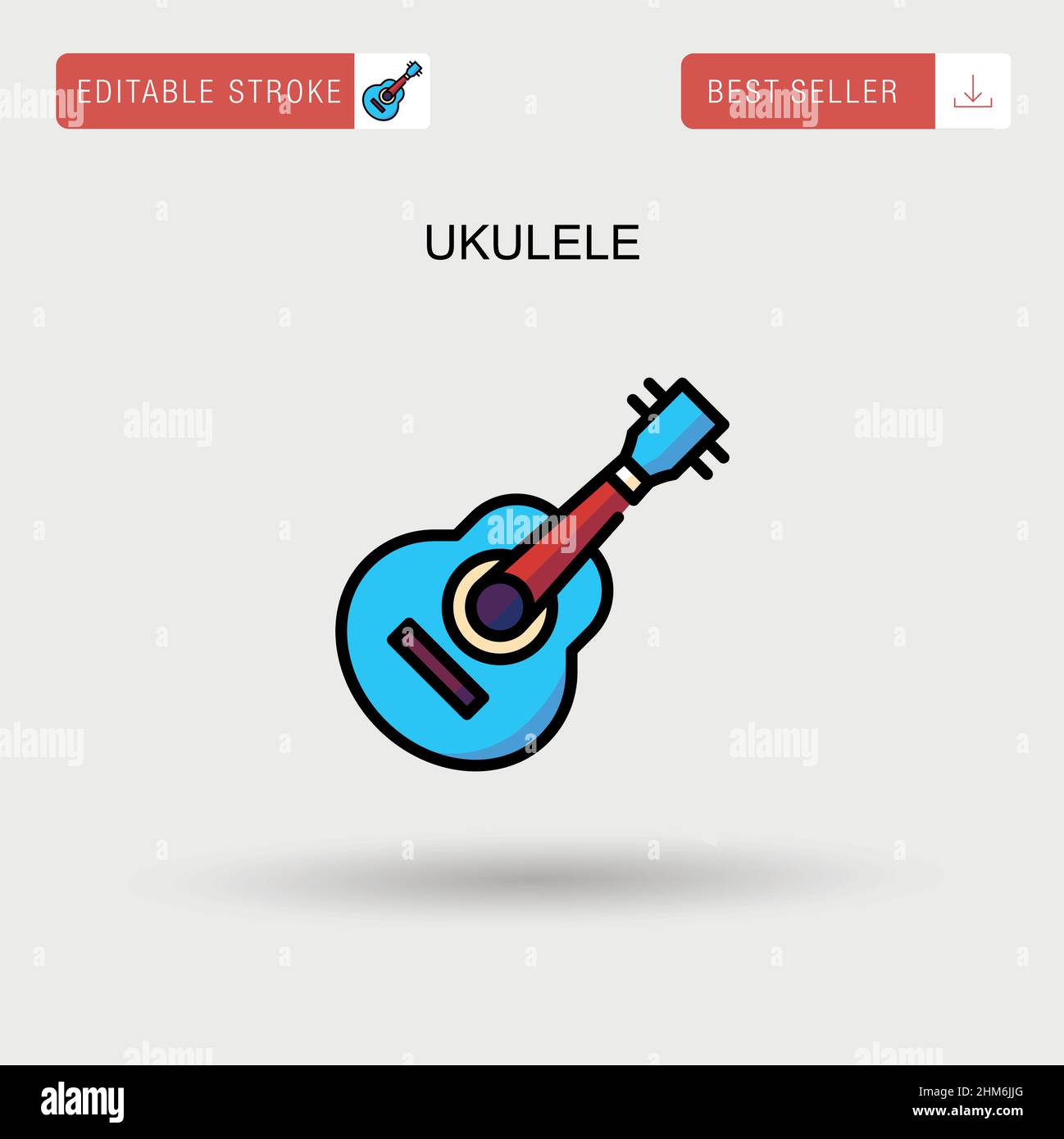 Ukulele Stock Vector Images - Alamy