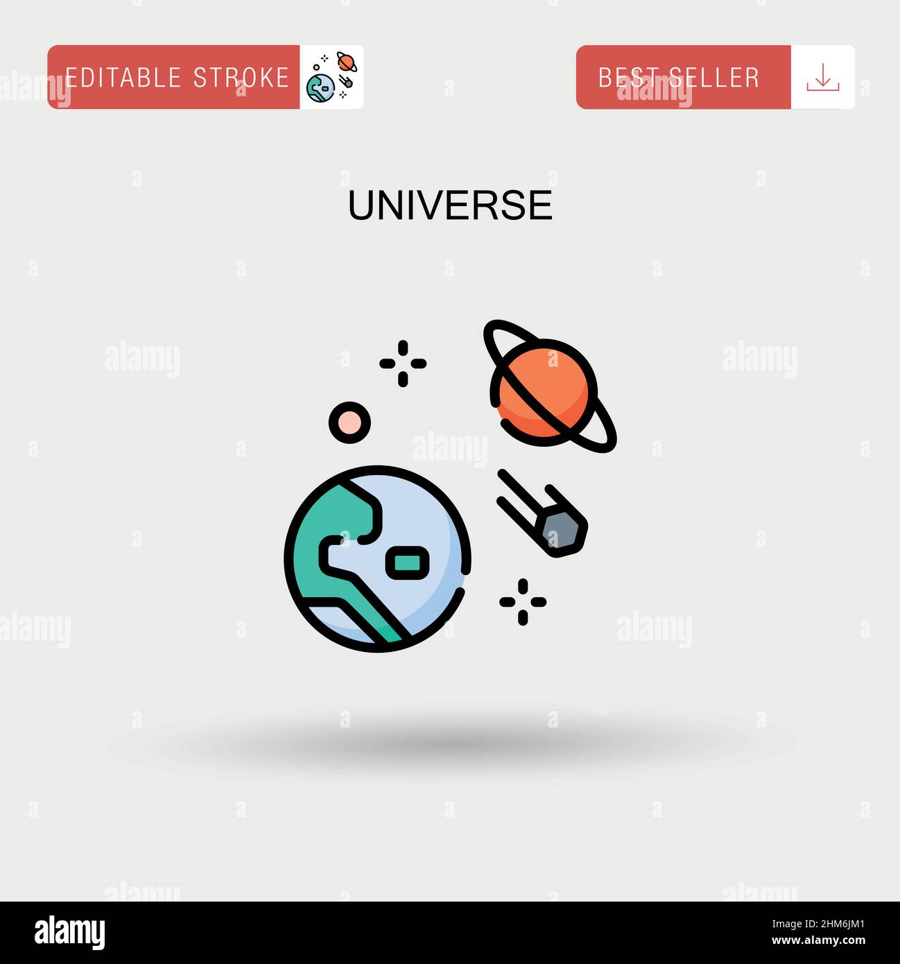 Dark energy universe Stock Vector Images - Alamy