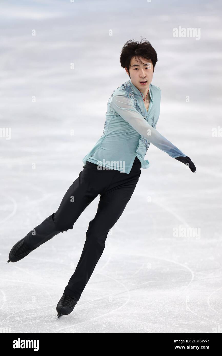 Beijing, China. 8th Feb, 2022. Boyang Jin (CHN) Figure Skating : Men's ...