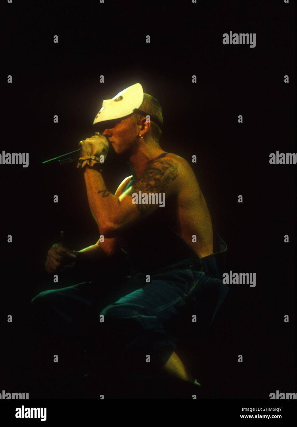 2001 - Eminem in concert circa 2001 Credit: Jeffrey Mayer / Rock ...