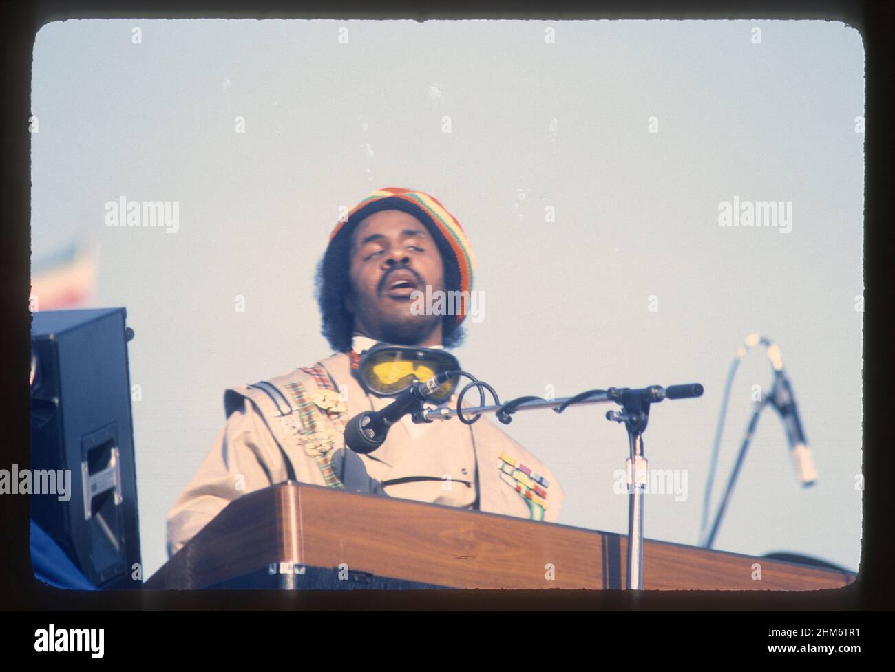 Stevie Wonder performing circa 1970's Credit: Jeffrey Mayer / Rock ...