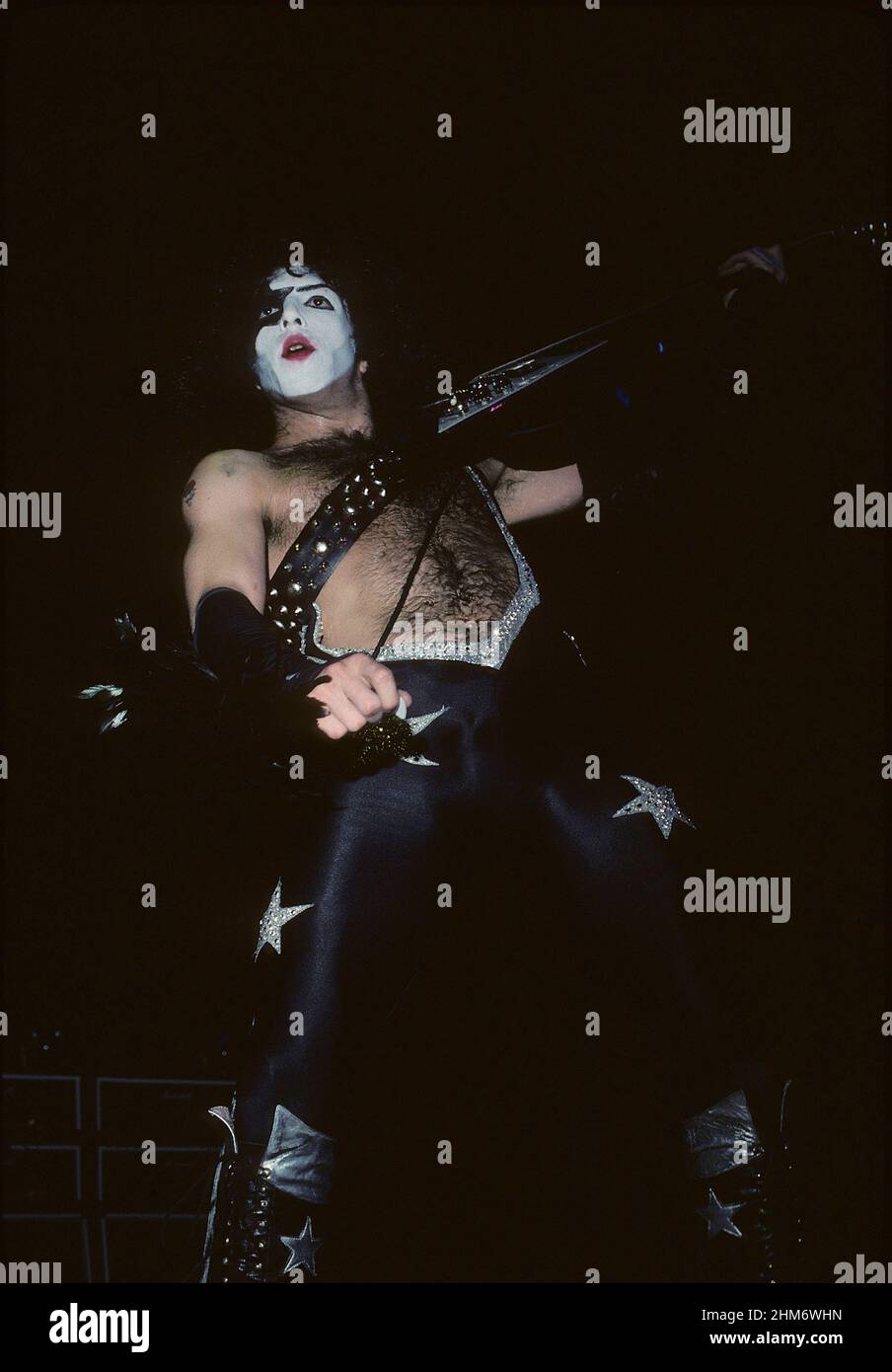 LOS ANGELES, CA - APRIL 02: KISS performs in concert at the Century ...