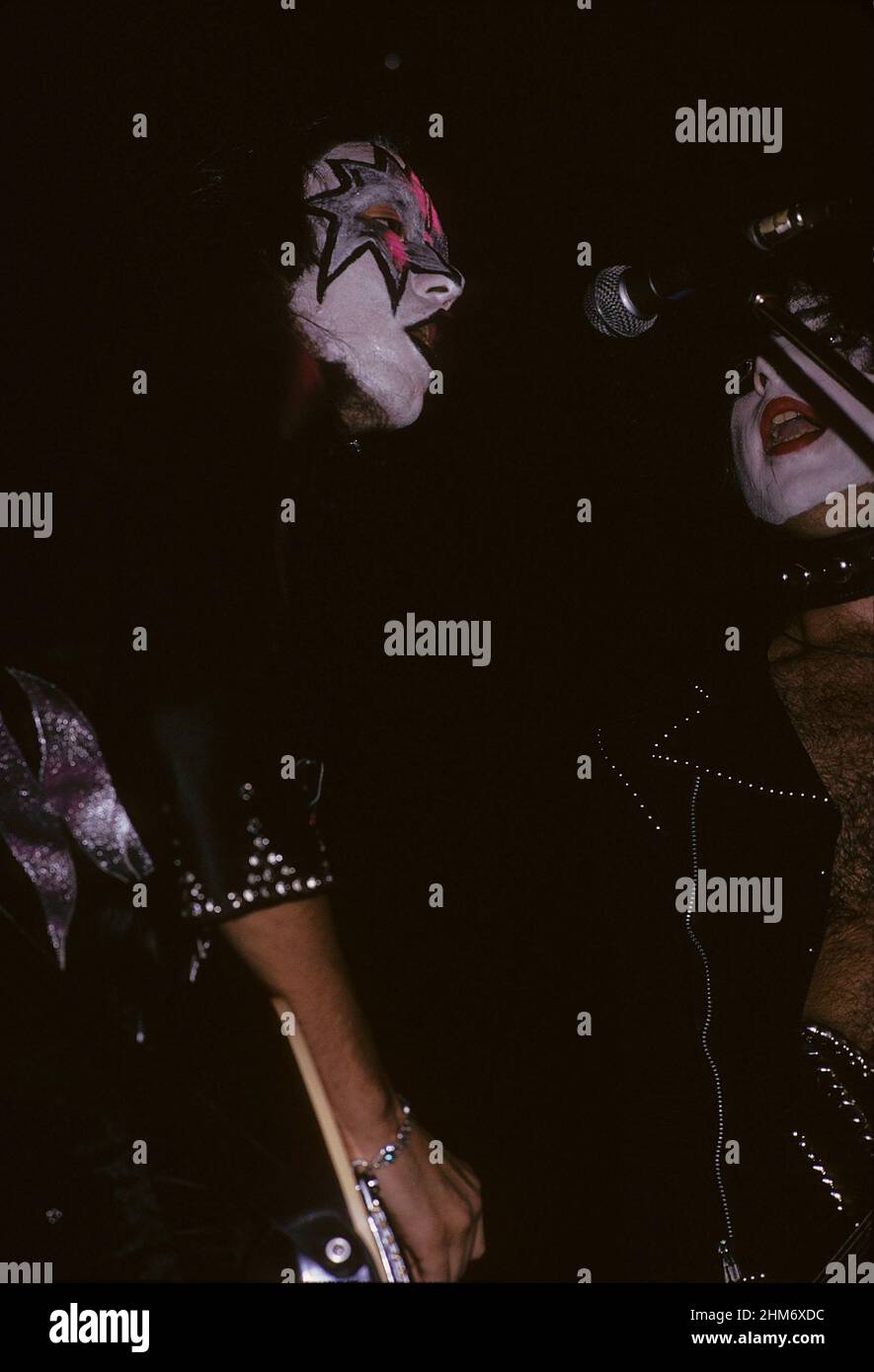 LOS ANGELES, CA - MARCH 31: KISS performs in concert at the Century ...