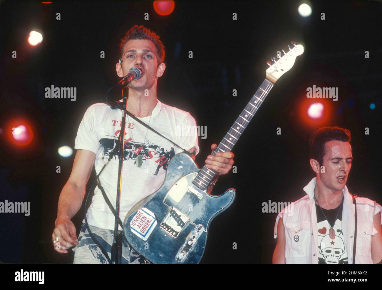 LOS ANGELES, CA - JUNE 12: The Clash perform in concert at various ...