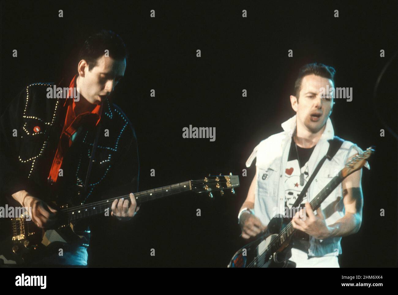 LOS ANGELES, CA - JUNE 12: The Clash perform in concert at various ...
